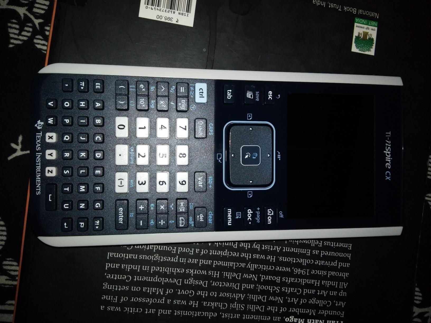 Texas Instruments Graphing Calculator TI Nspire CX Non CAS : Amazon.in ...