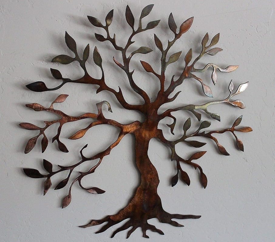 Amazon.com: Olive Tree Metal Wall Art : Home & Kitchen