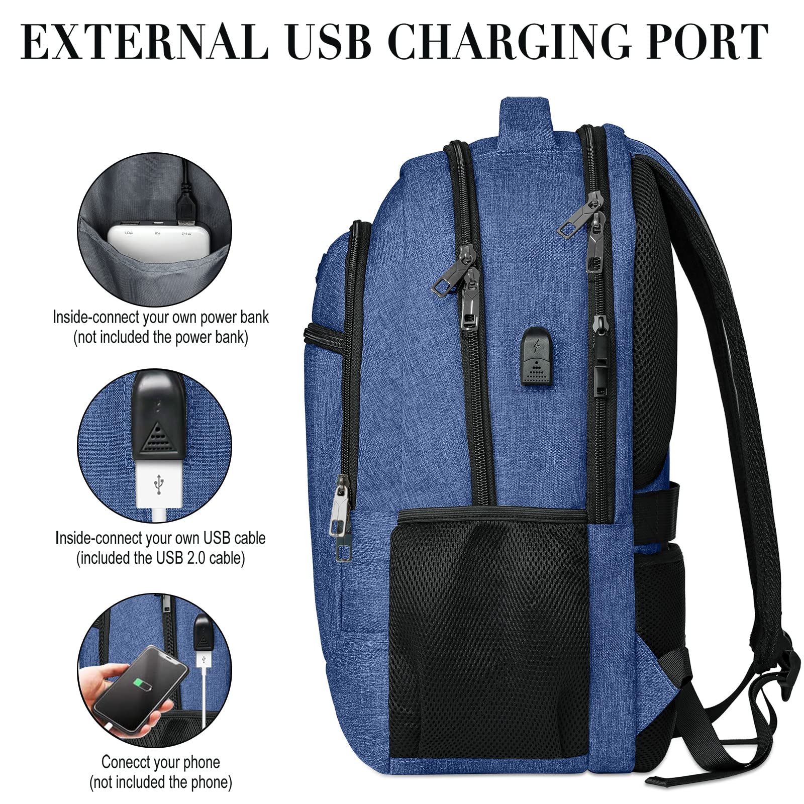 Backpack for Women and Men, Extra Large School Backpacks for Teens ...