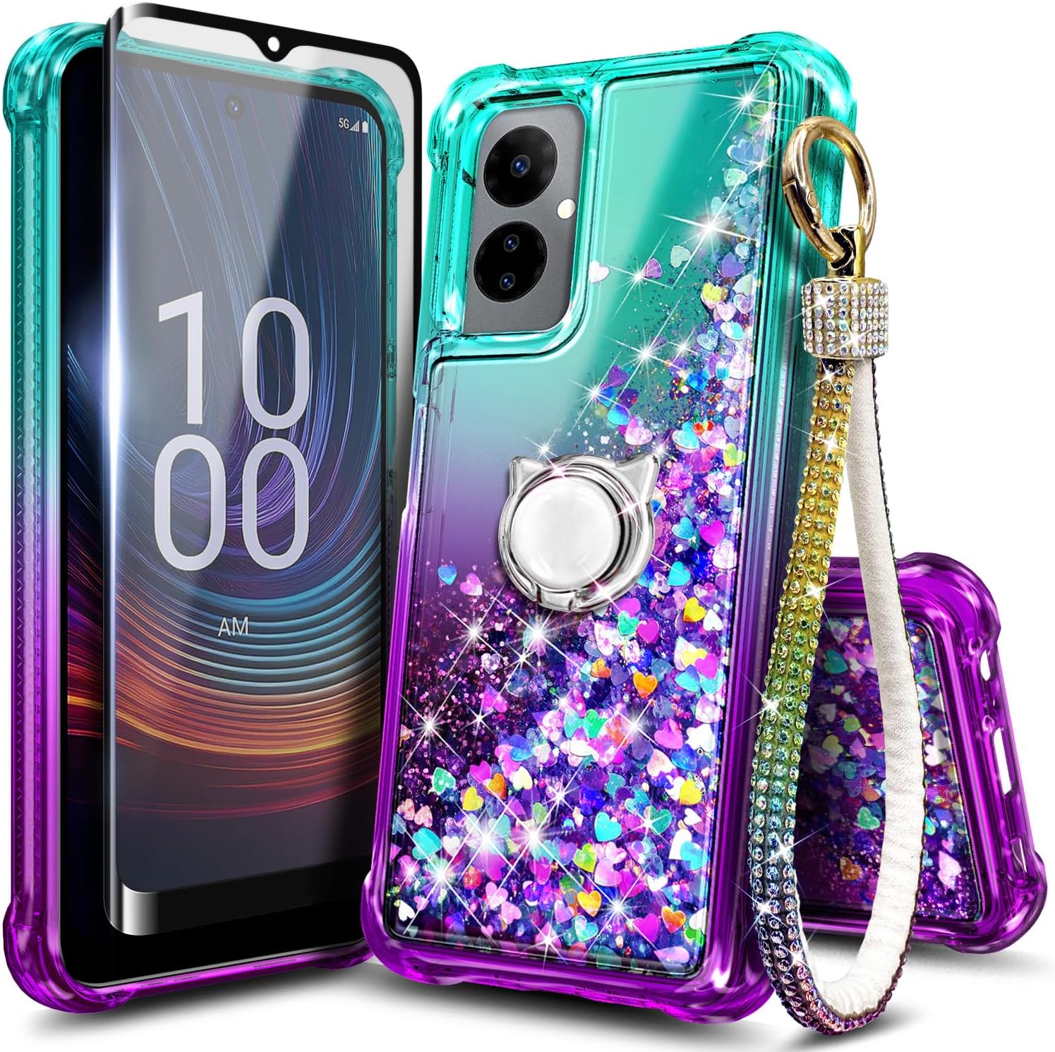 Amazon.com: WDHD Designed for Boost Mobile Celero 5G+ Plus 2024 Case ...