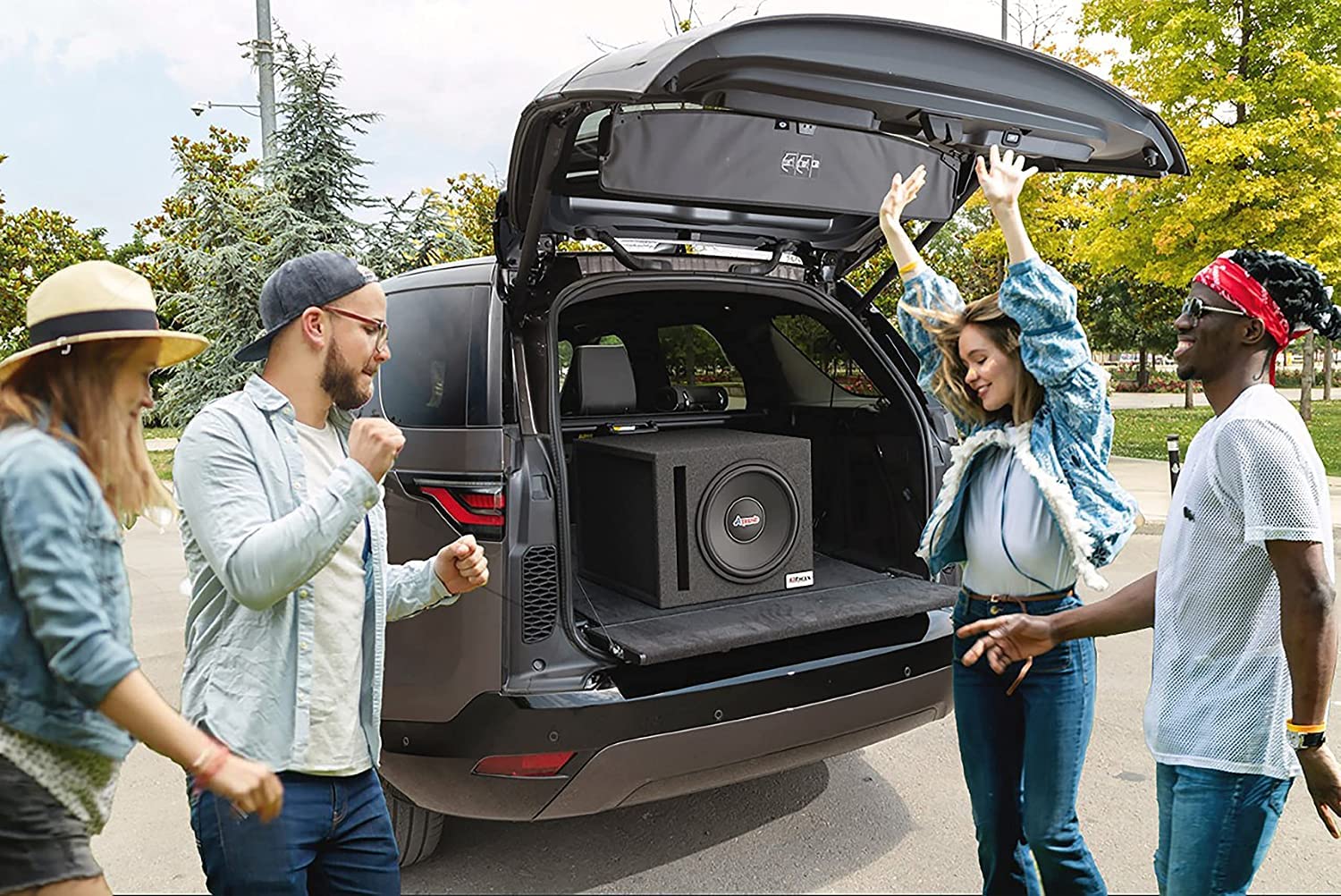 Snapklik.com : Atrend Bbox 12SVSC Single Vented 12 Inch Subwoofer Box ...