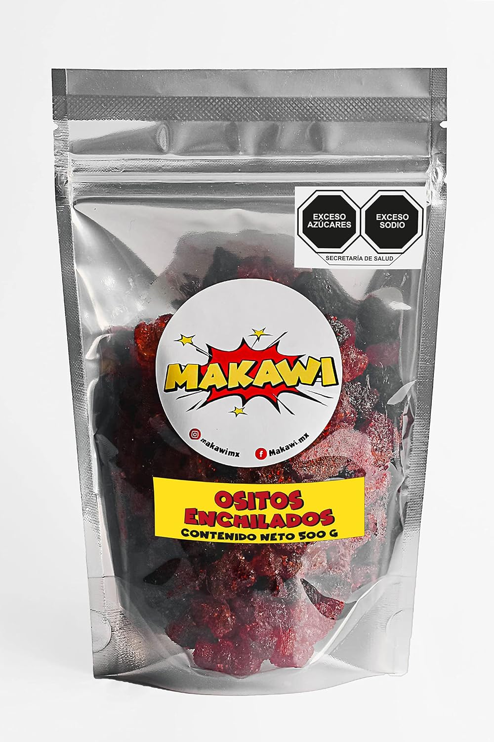 MAKAWI Ositos Enchilados 500g : Amazon.com.mx: Alimentos y Bebidas