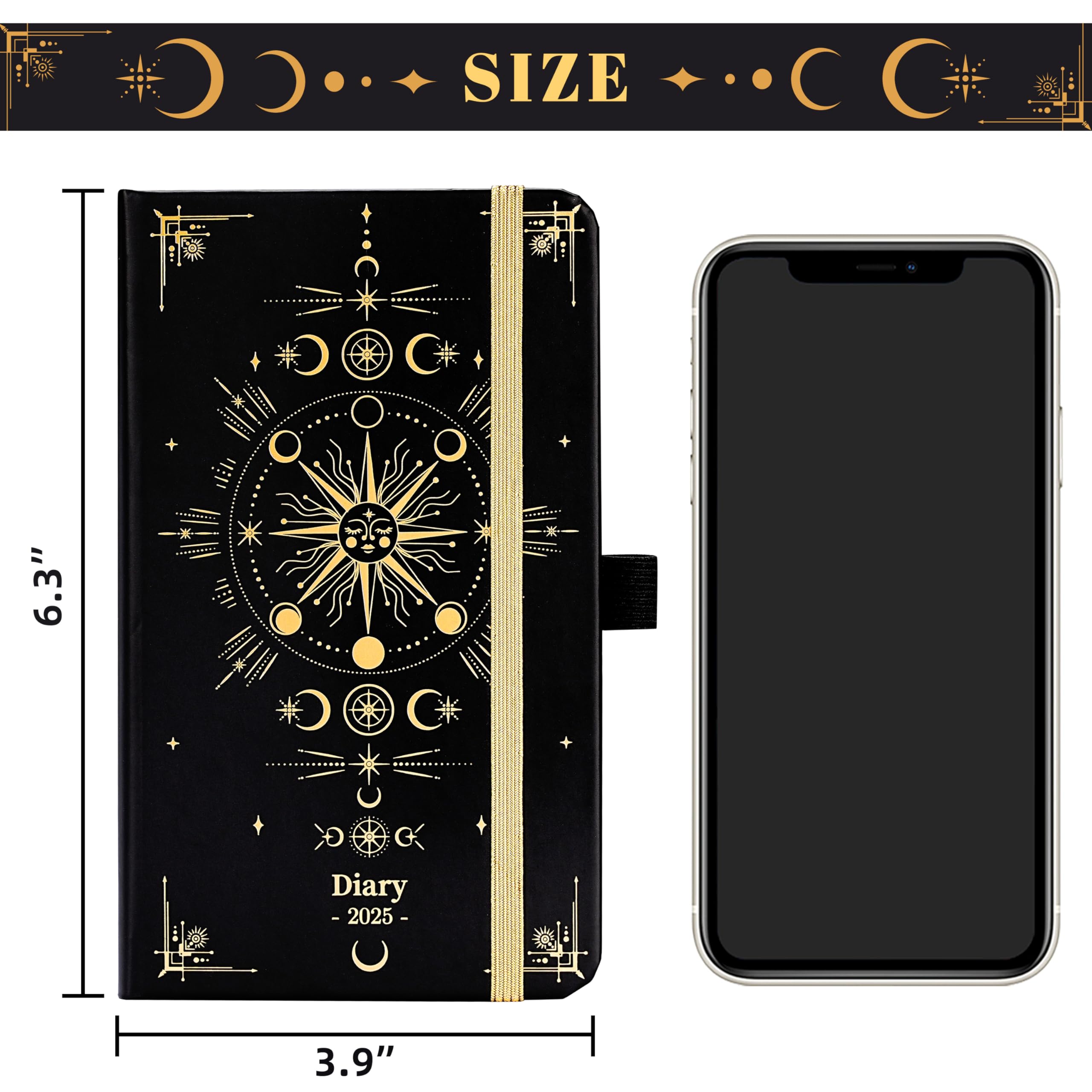 Pocket Diary 2025 – A6 2025 Pocket Diary Week to View, Small Diary 2025 ...