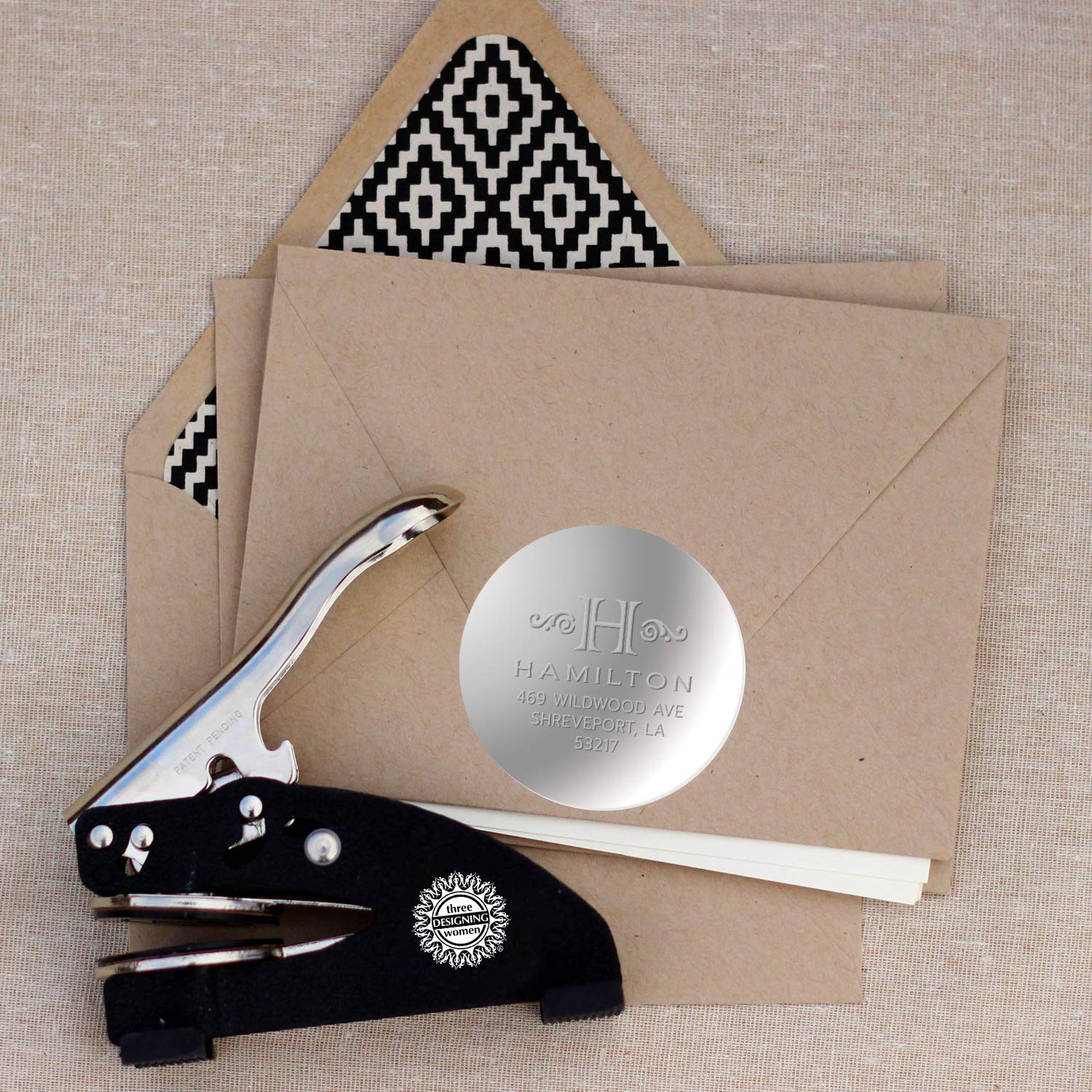 Amazon.com: Three Designing Women Foil Seals for Designer Embosser ...