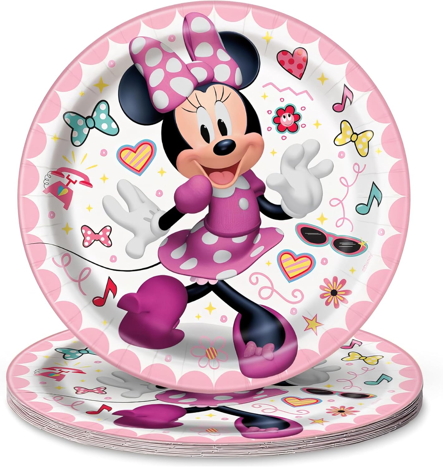 Unique Minnie Mouse Paper Cake Plates, 8Ct, Plates - Amazon Canada