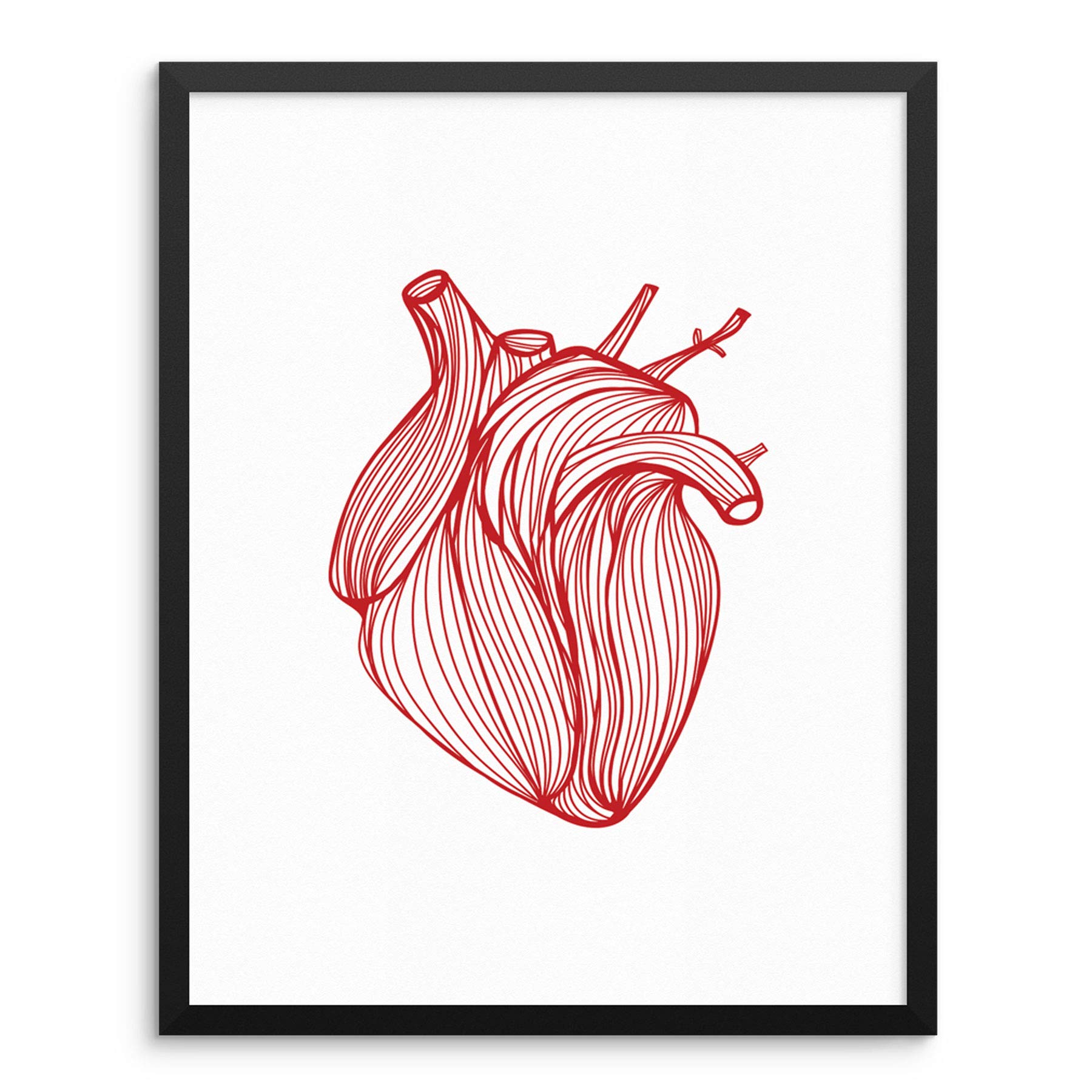 Abstract Heart Drawing