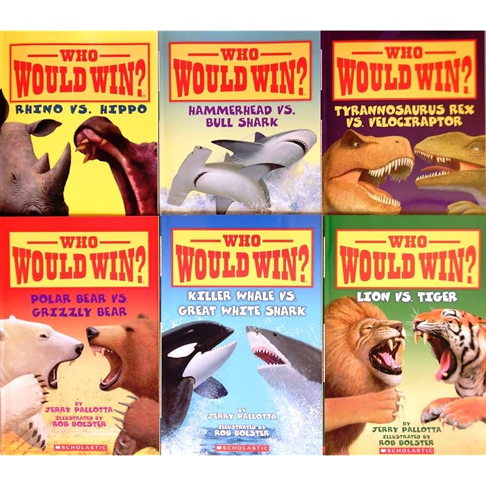 Buy Who Would Win? Showdown (#2) 6 Book Set: Rhino vs Hippo, Polar Bear ...