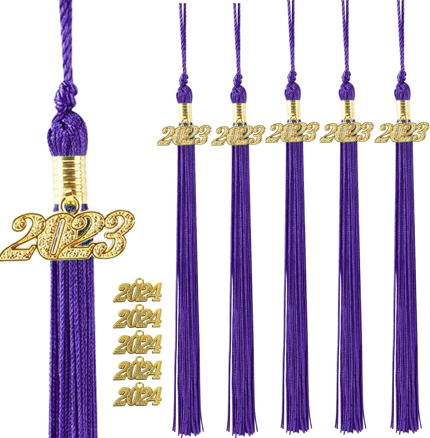 Amazon.com: JIN JING BAO 2023 Graduation Tassel Academic Graduation Cap ...