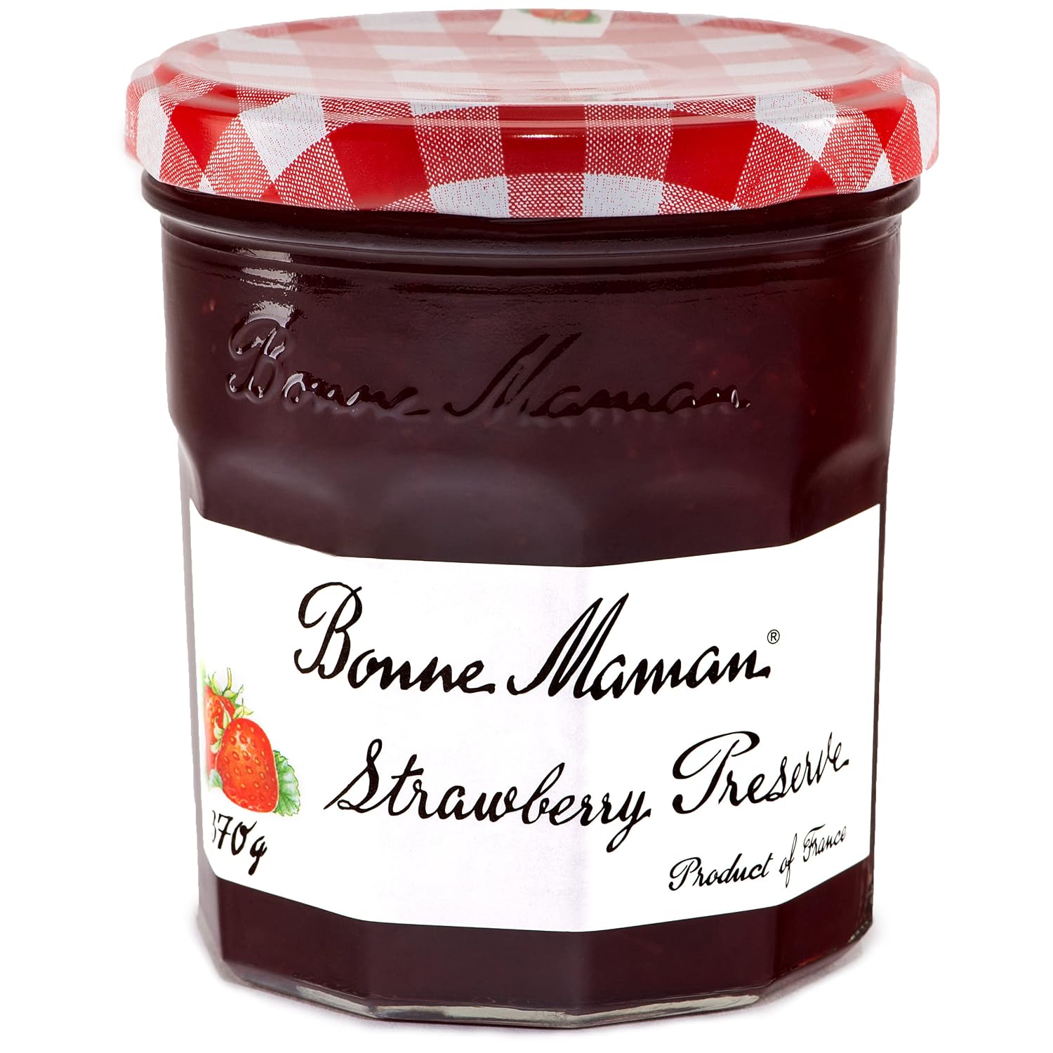 Bonne Maman Strawberry Preserve, Marmalade Fruit Jam, 13 oz, 370 g ...