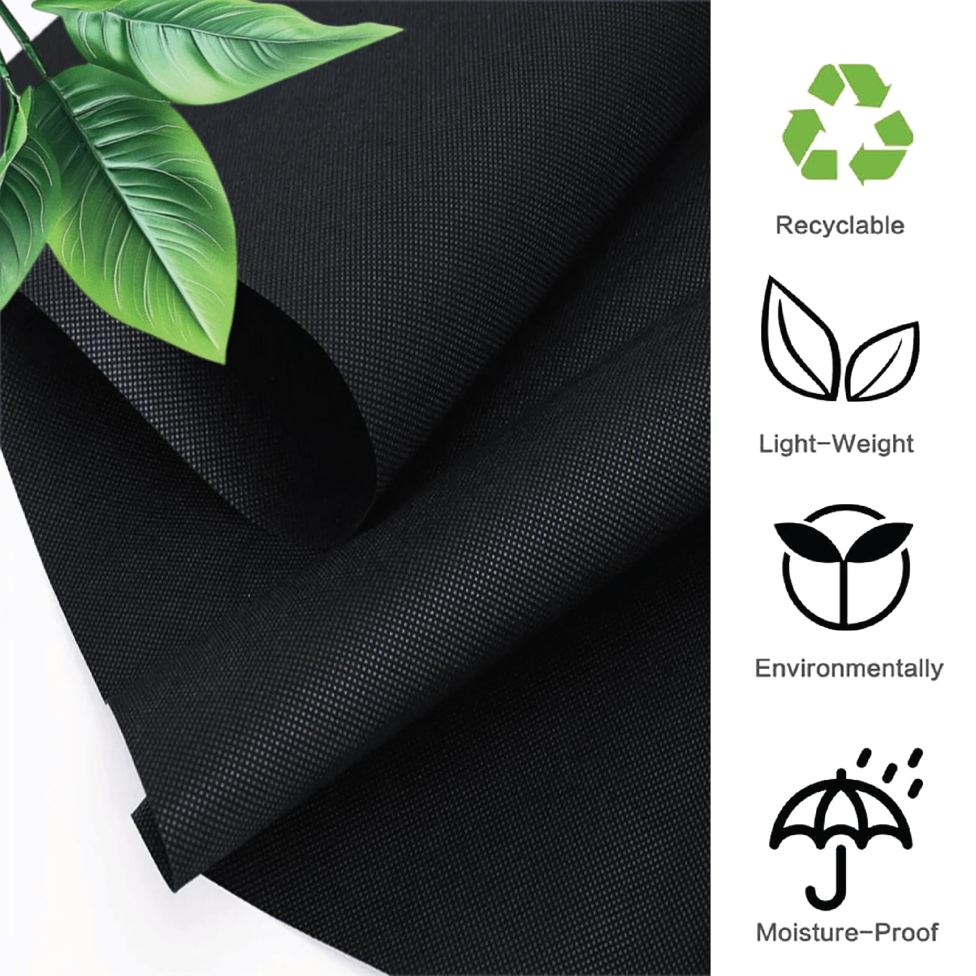Snapklik.com : Upholstery Cambric Black Dust Cover Non-Woven Fabric For ...