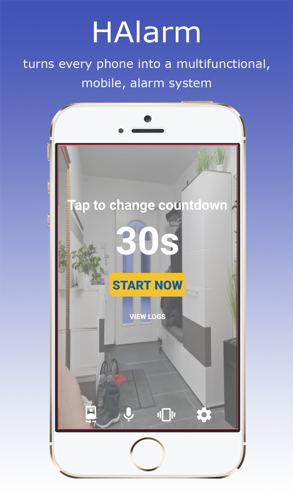 HAlarm - convert your mobile in an full featured alarm system - App on ...