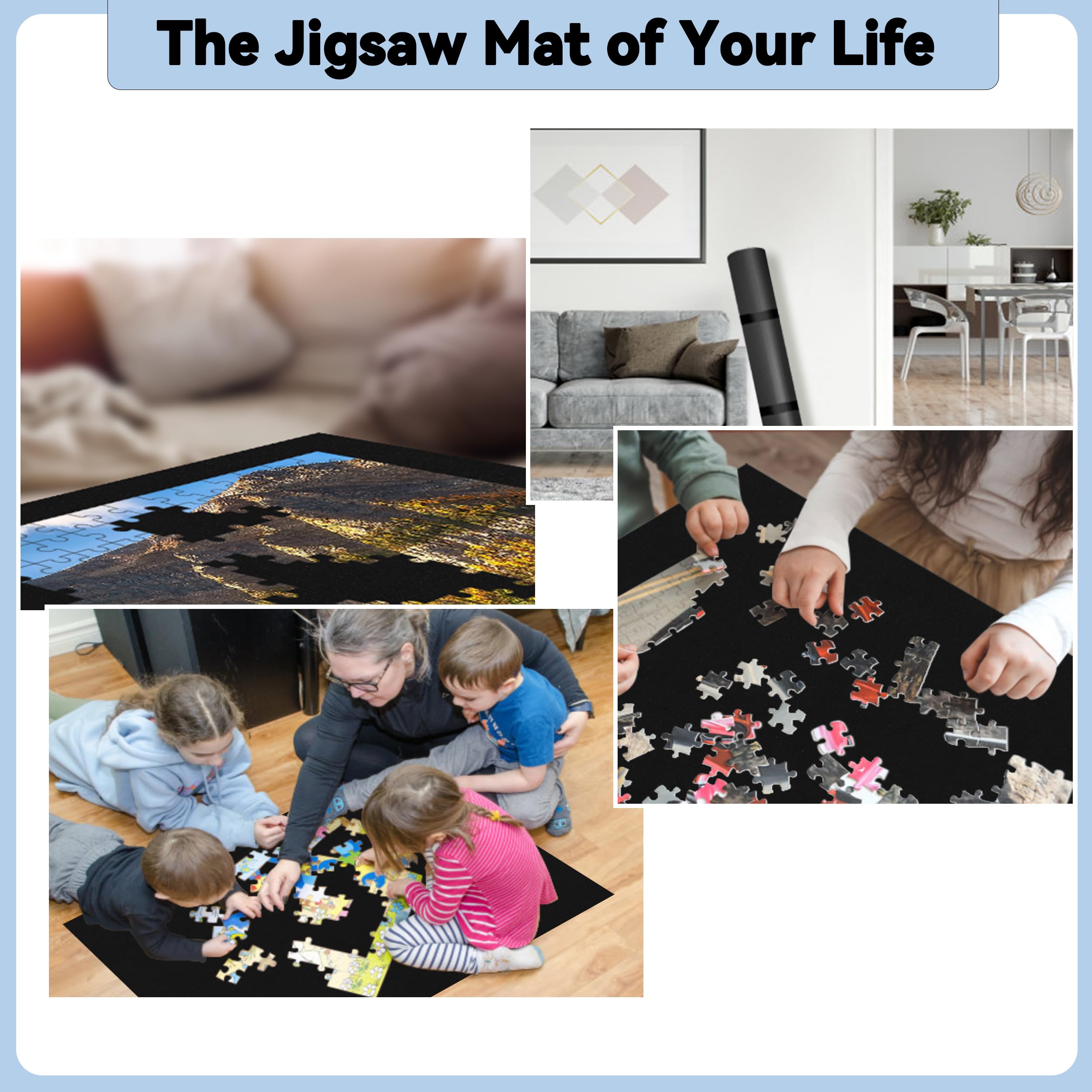 Snapklik.com : Jigsaw Puzzle Mat Roll Up - 2000 Pieces, 1500, 1000 ...