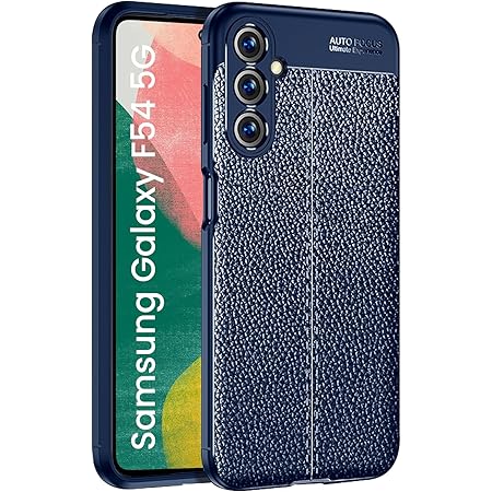 Golden Sand Samsung Galaxy F54 5G Back Cover | Leather Textured ...