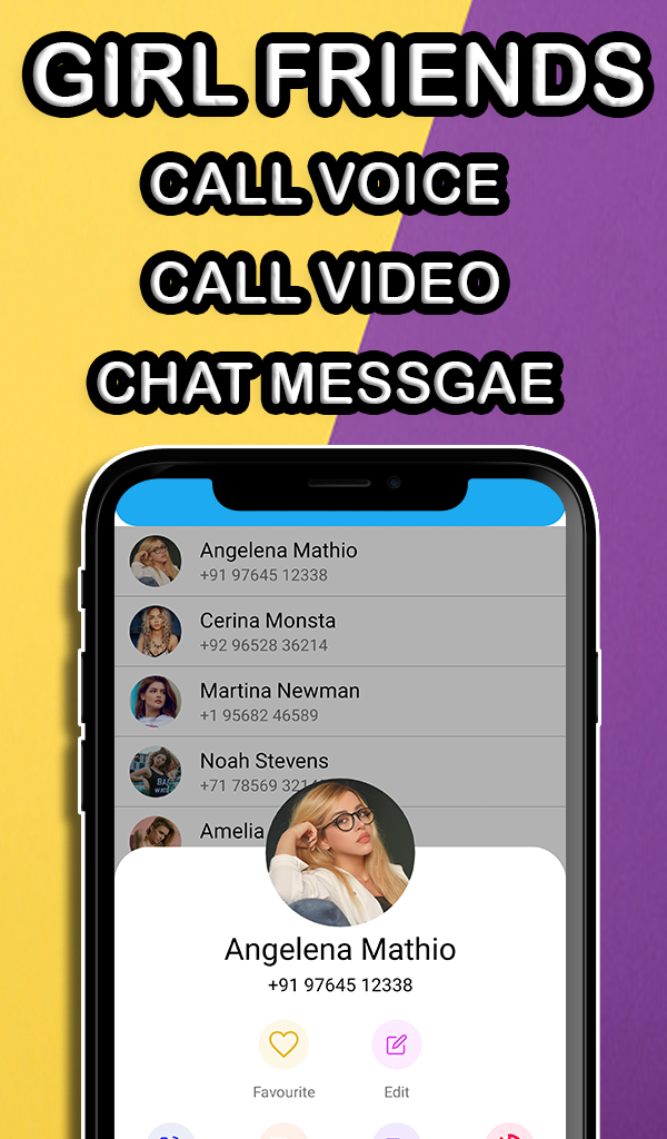 Prank Calling Girl - Girlfriend Video and Voice Call & Chat Simulator ...