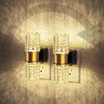 JandCase Night Light, Night Lights Plug into Wall,2 Pack Automatic LED ...