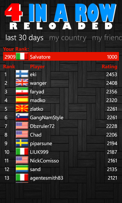 4 in a Row Online - App on Amazon Appstore