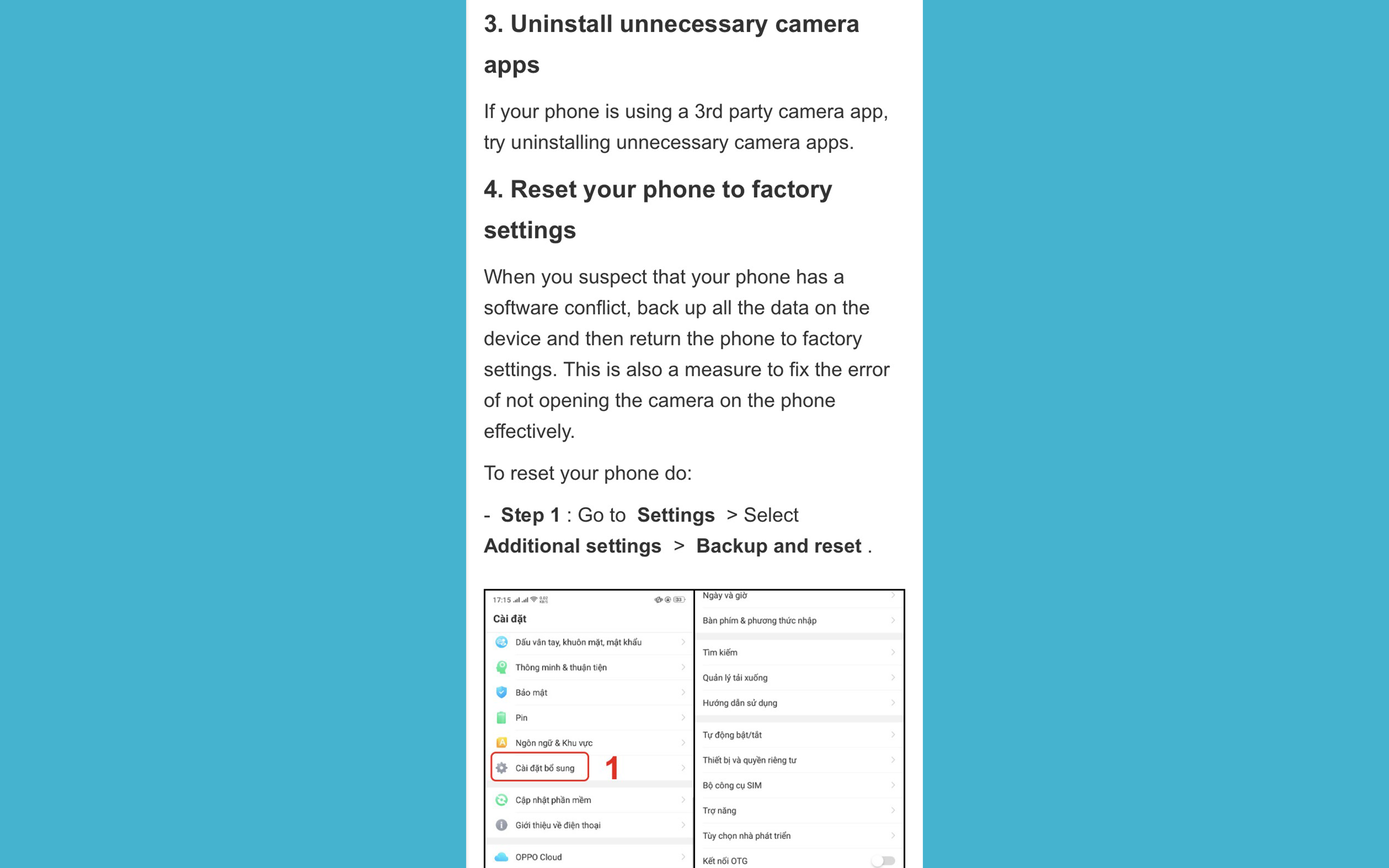 HOW TO FIX THE ERROR OF NOT TURNING ON THE CAMERA GUIDE - App on Amazon ...