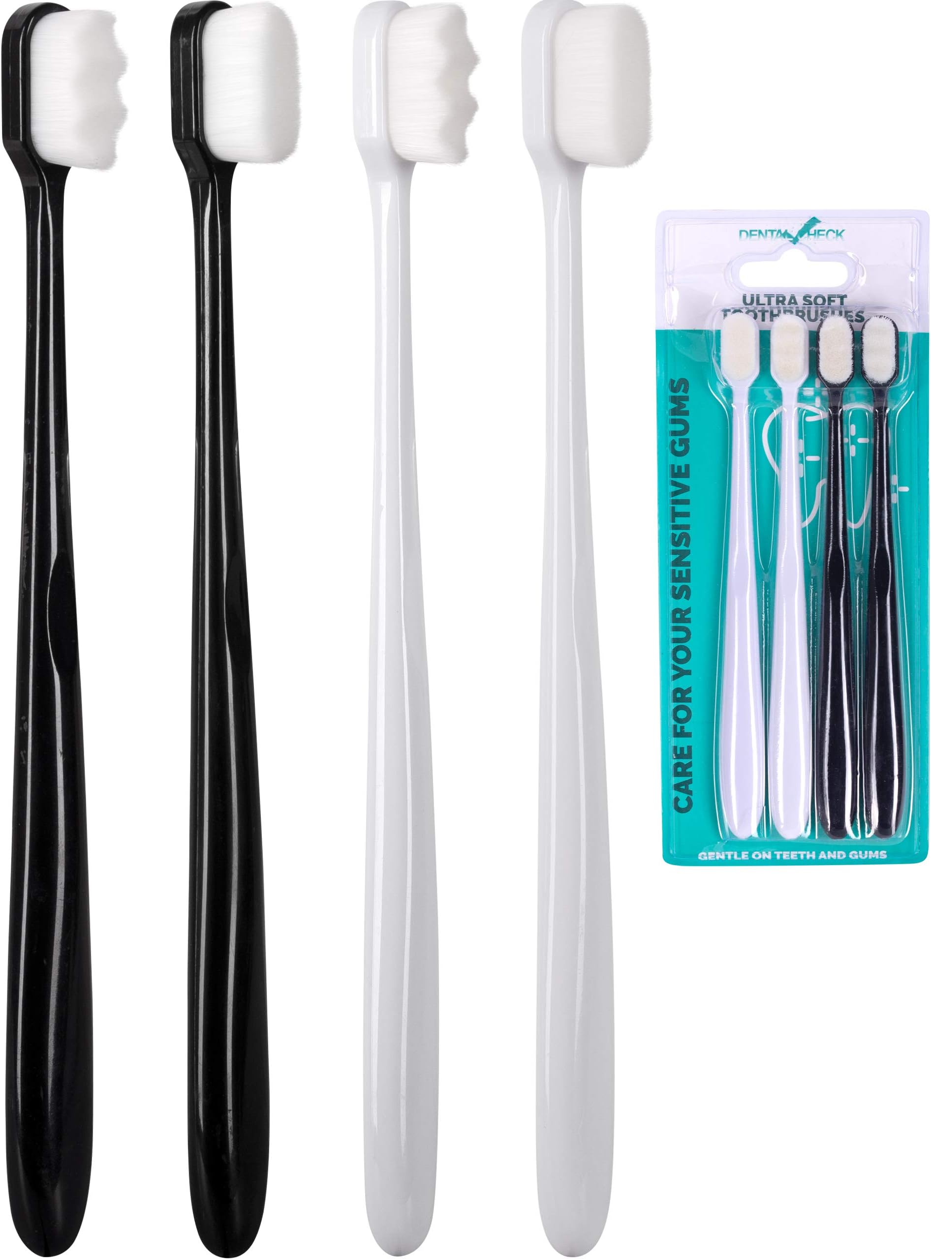 Amazon.com : Extra Ultra Soft Nano Toothbrush, For Sensitive Gums ...