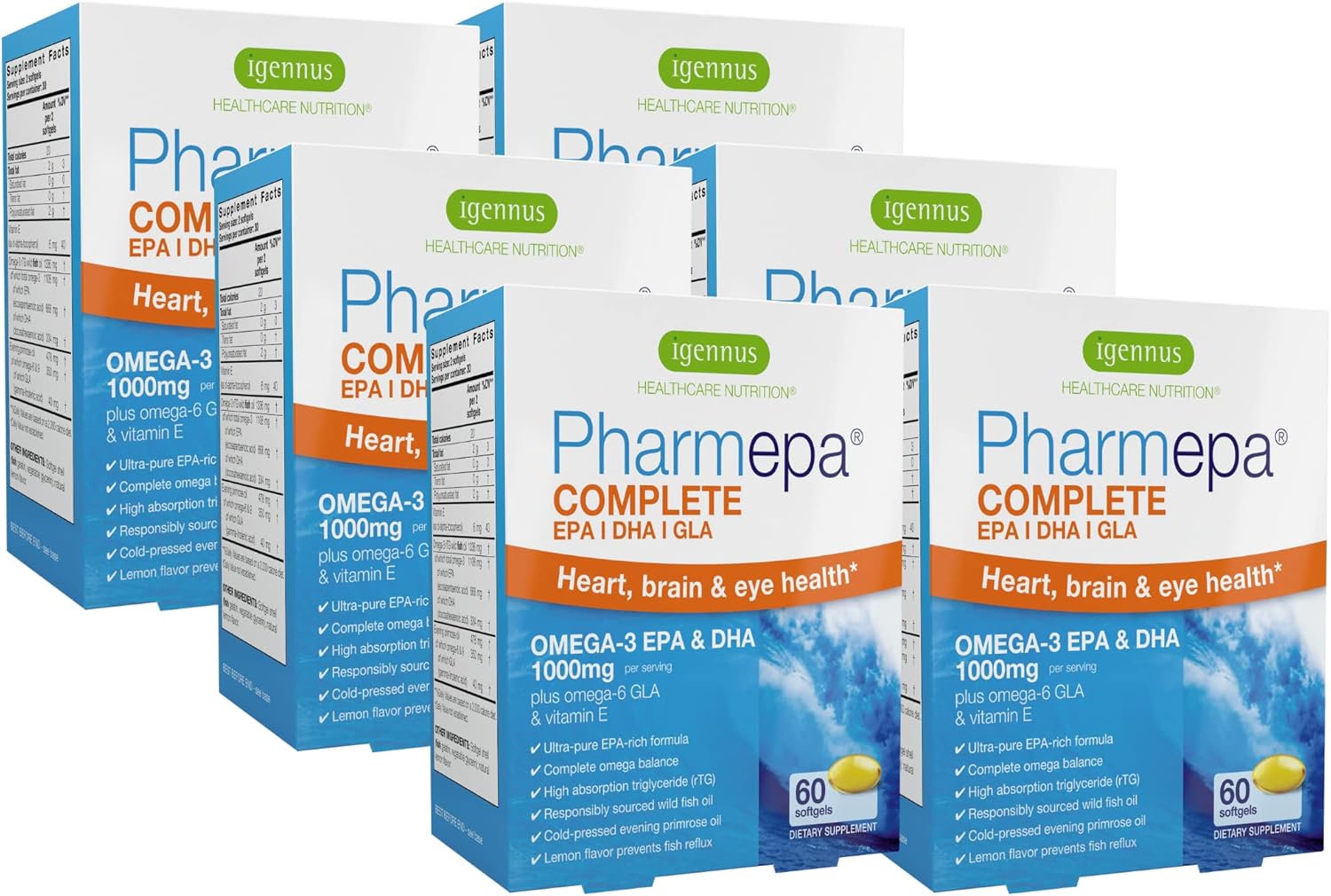 Pharmepa Complete Omega 3 Fish Oil with Omega 6 GLA, Nepal | Ubuy