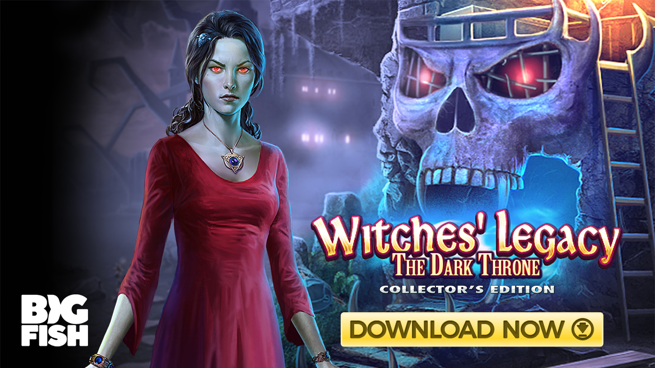 Hidden Objects - Witches' Legacy: The Dark Throne Collector's Edition ...