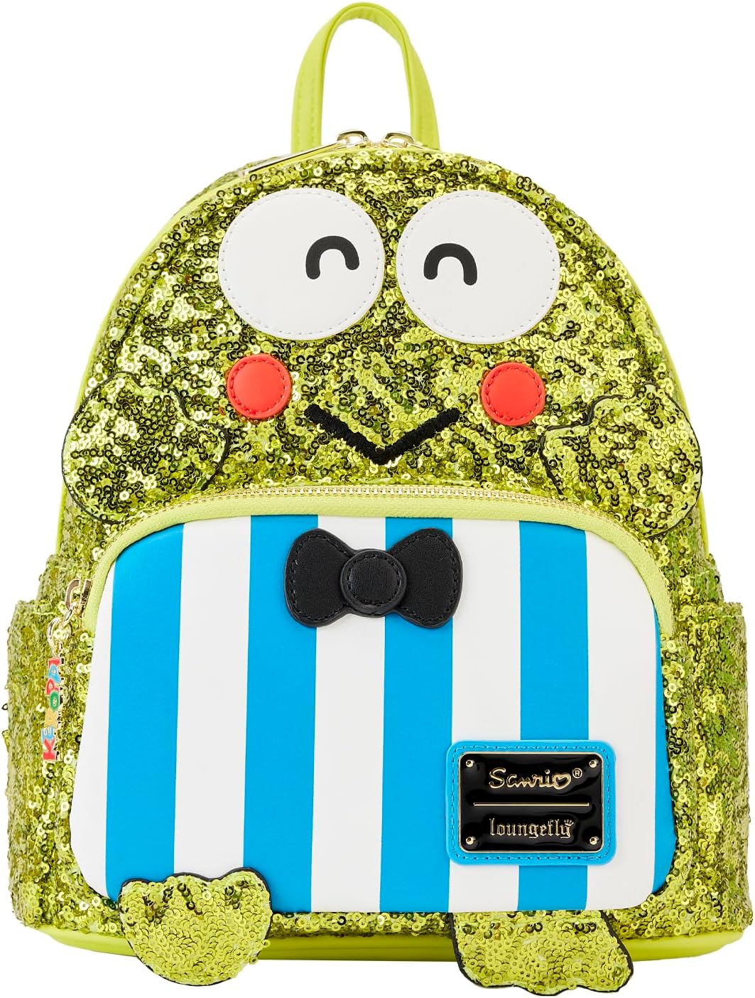 Amazon.com | Loungefly Sanrio Sequin Kuromi Mini Backpack | Casual Daypacks