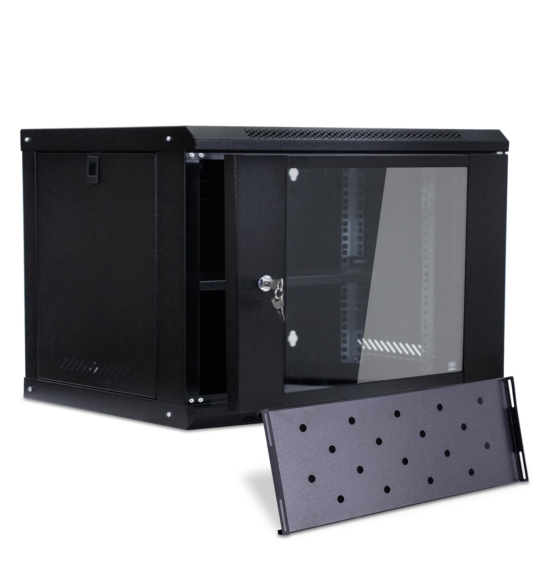 Buy Server Rack Cabinet 6U Wall Rack Network Cabinet 19 Inch IT Network ...