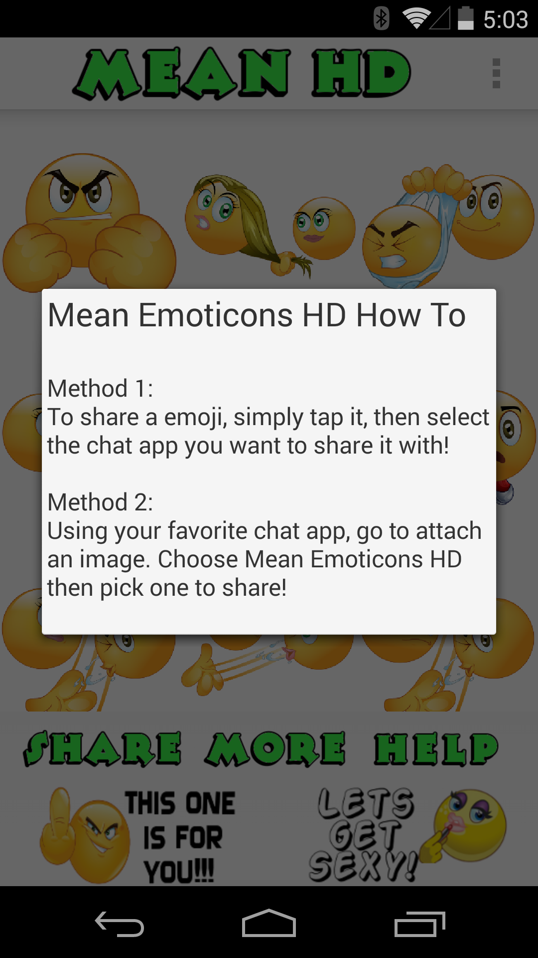 Mean Emoticons HD - App on Amazon Appstore