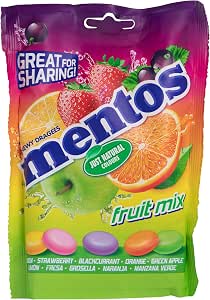 MENTOS chewable candies fruit mix bag 160g : Amazon.com.au: Pantry Food ...