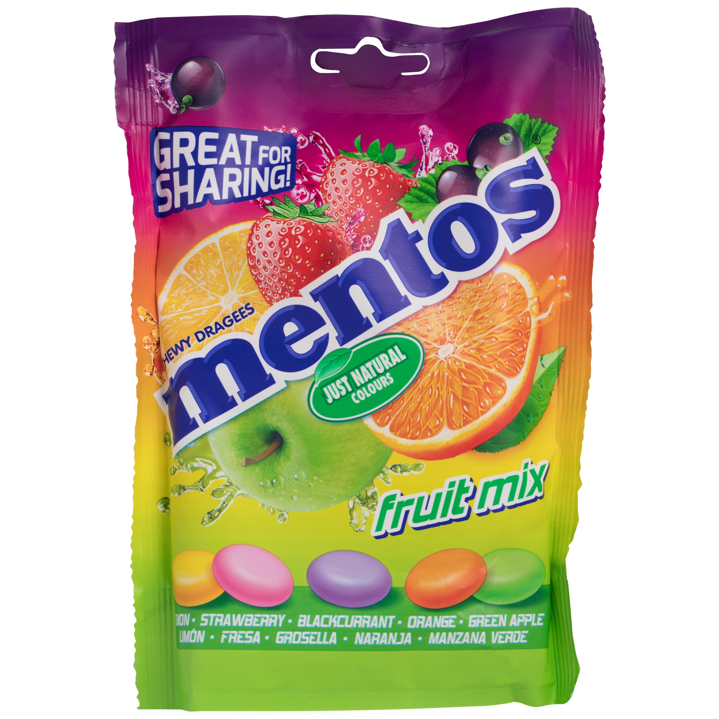 MENTOS chewable candies fruit mix bag 160g : Amazon.com.au: Pantry Food ...