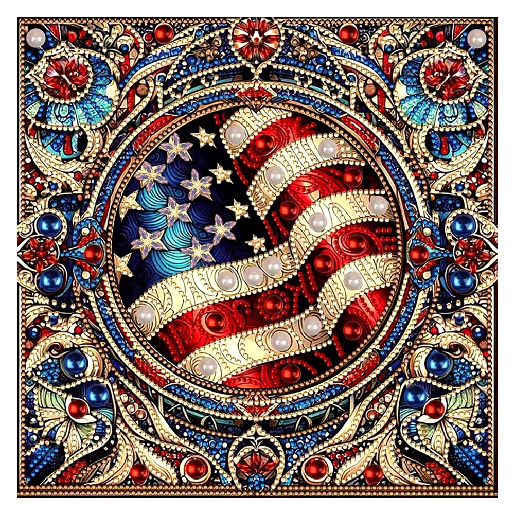 Amazon.com: FHBUBPUP Diamond Art Painting Kits for Adults, 5D American ...