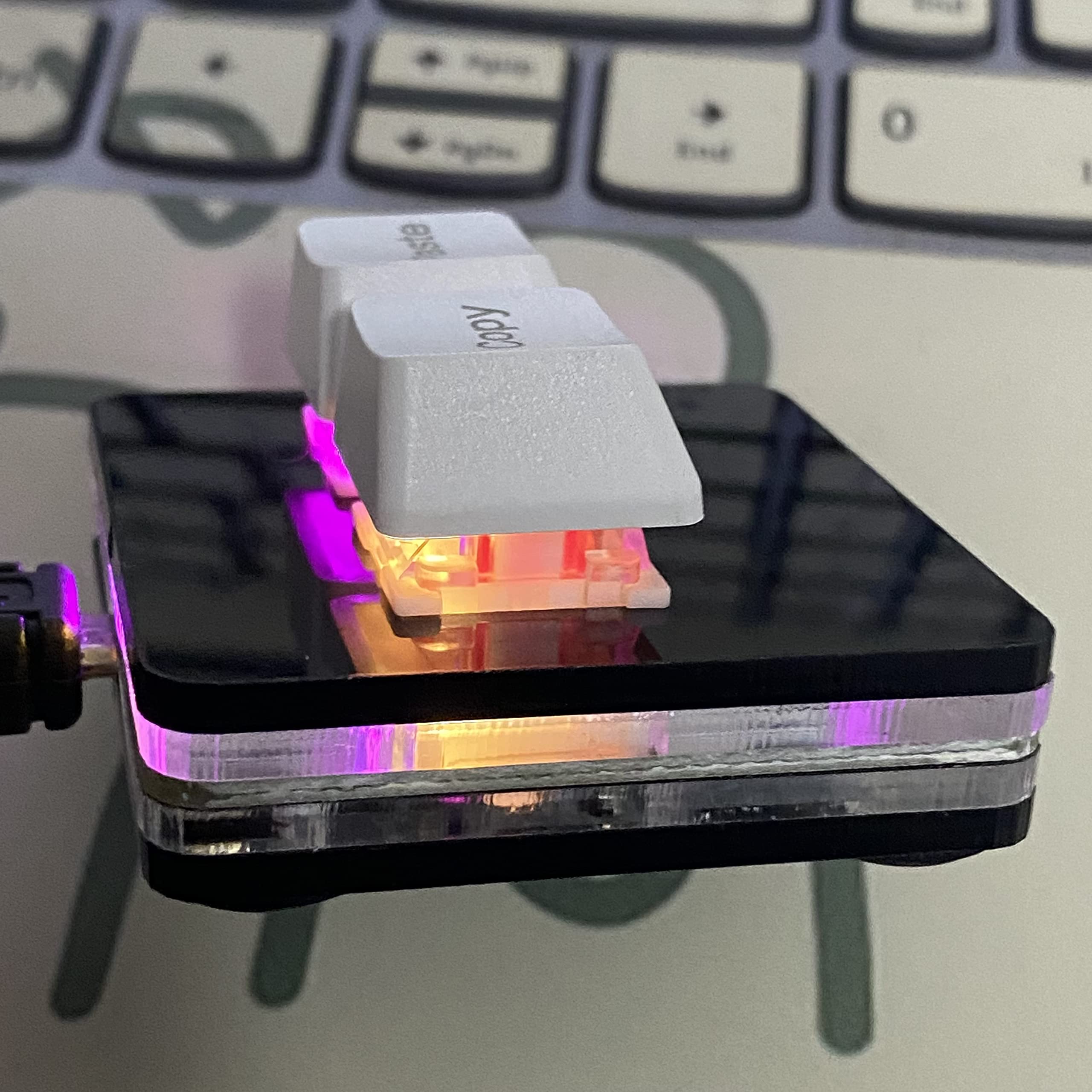 Snapklik.com : Copy And Paste 2-Key Keyboard SAYO OSU Keypad Hotswap ...