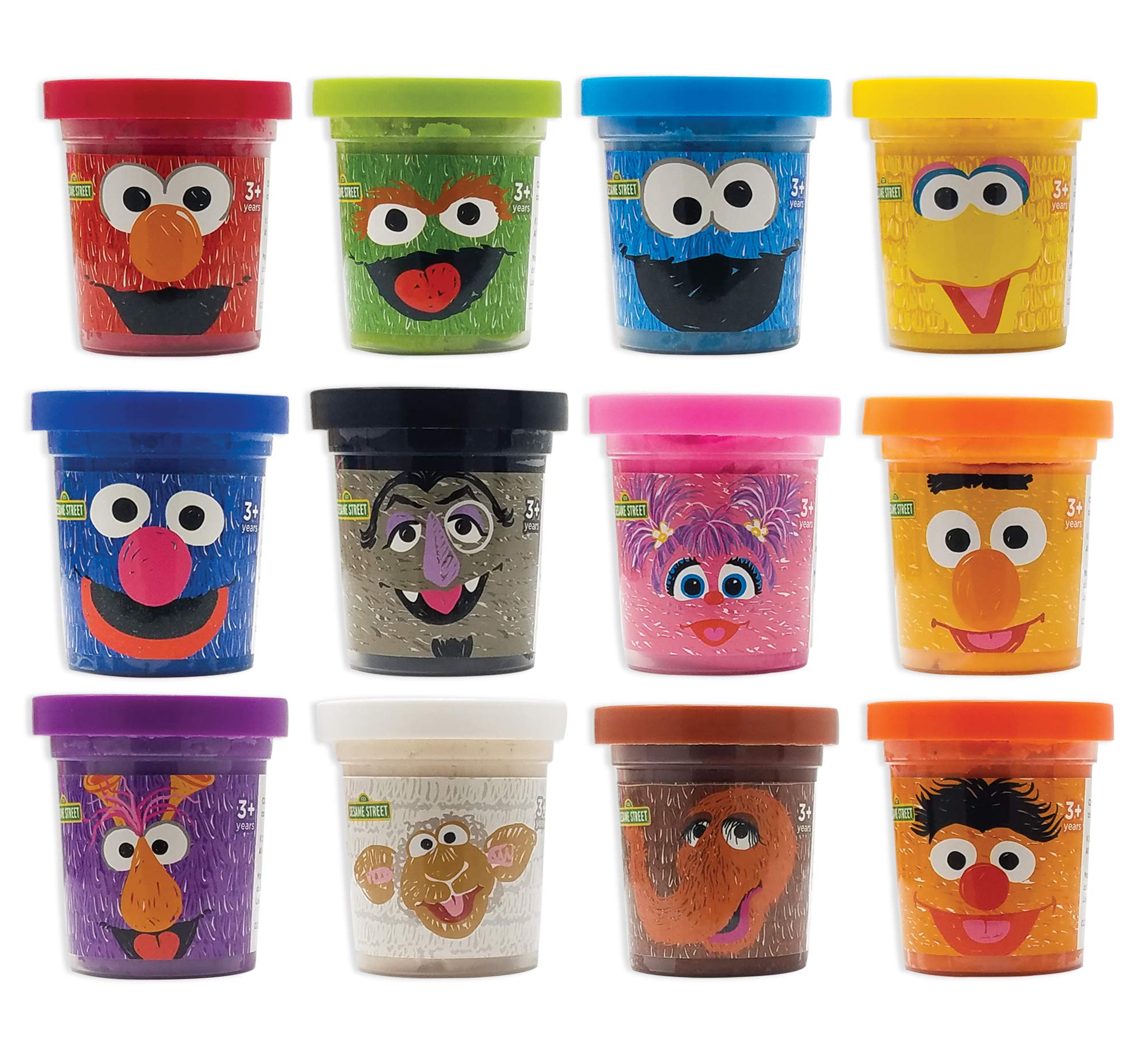 Sesame Street 12 Pack Of Play Dough Includes 12 Cans | Desertcart Bermuda