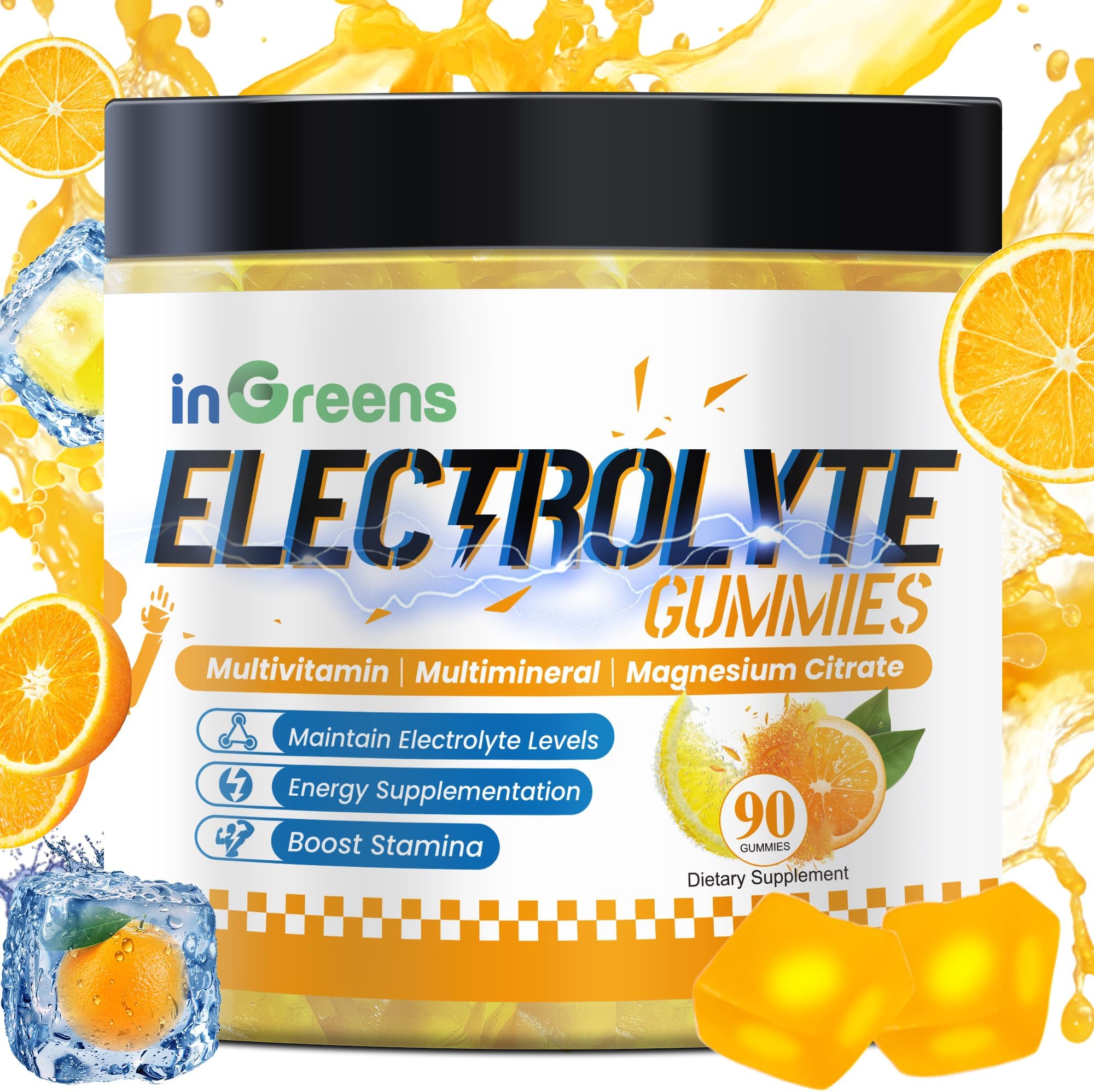 Amazon.com: Day One Electrogummies Fruit Punch - Electrolyte Gummies ...