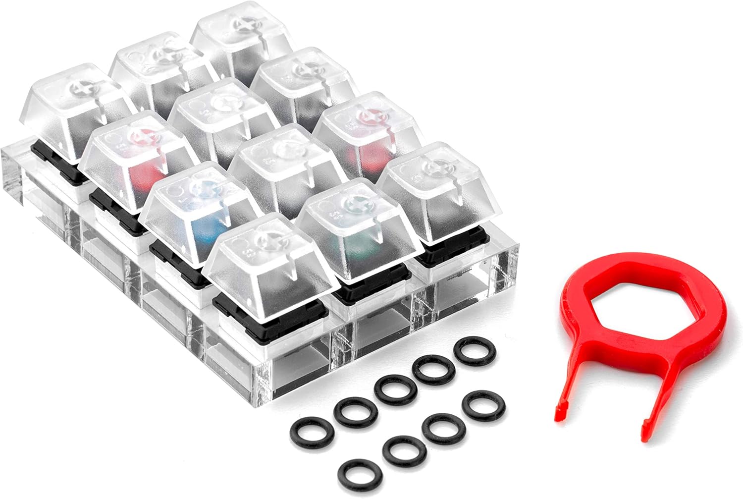 Amazon.com: Newtrahe Cherry MX Switch Tester 12 Key Mechanical Keyboard ...