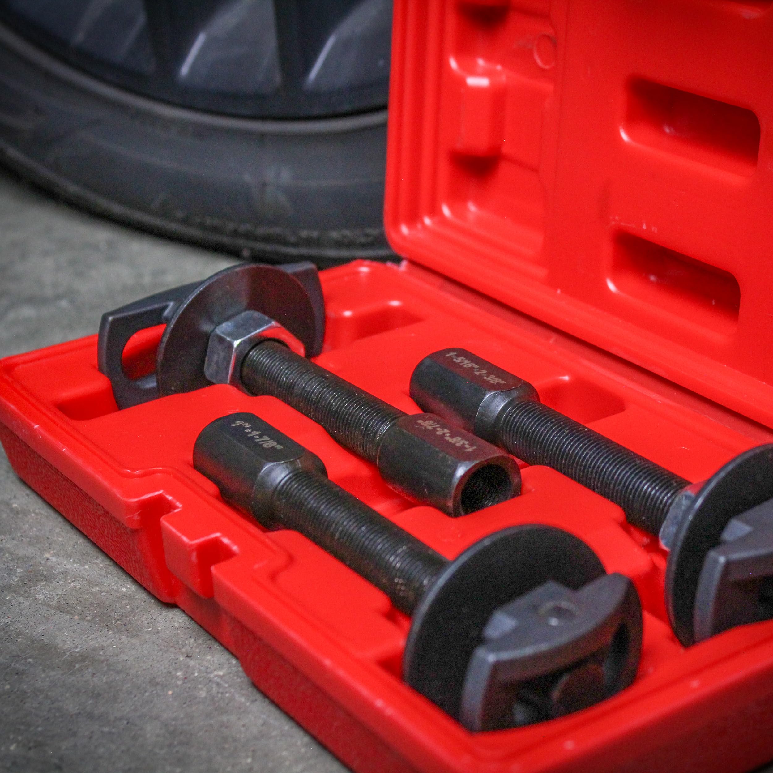 Snapklik.com : Pneumatic SAE Standard Rear Axle Bearing Puller 3-Piece ...