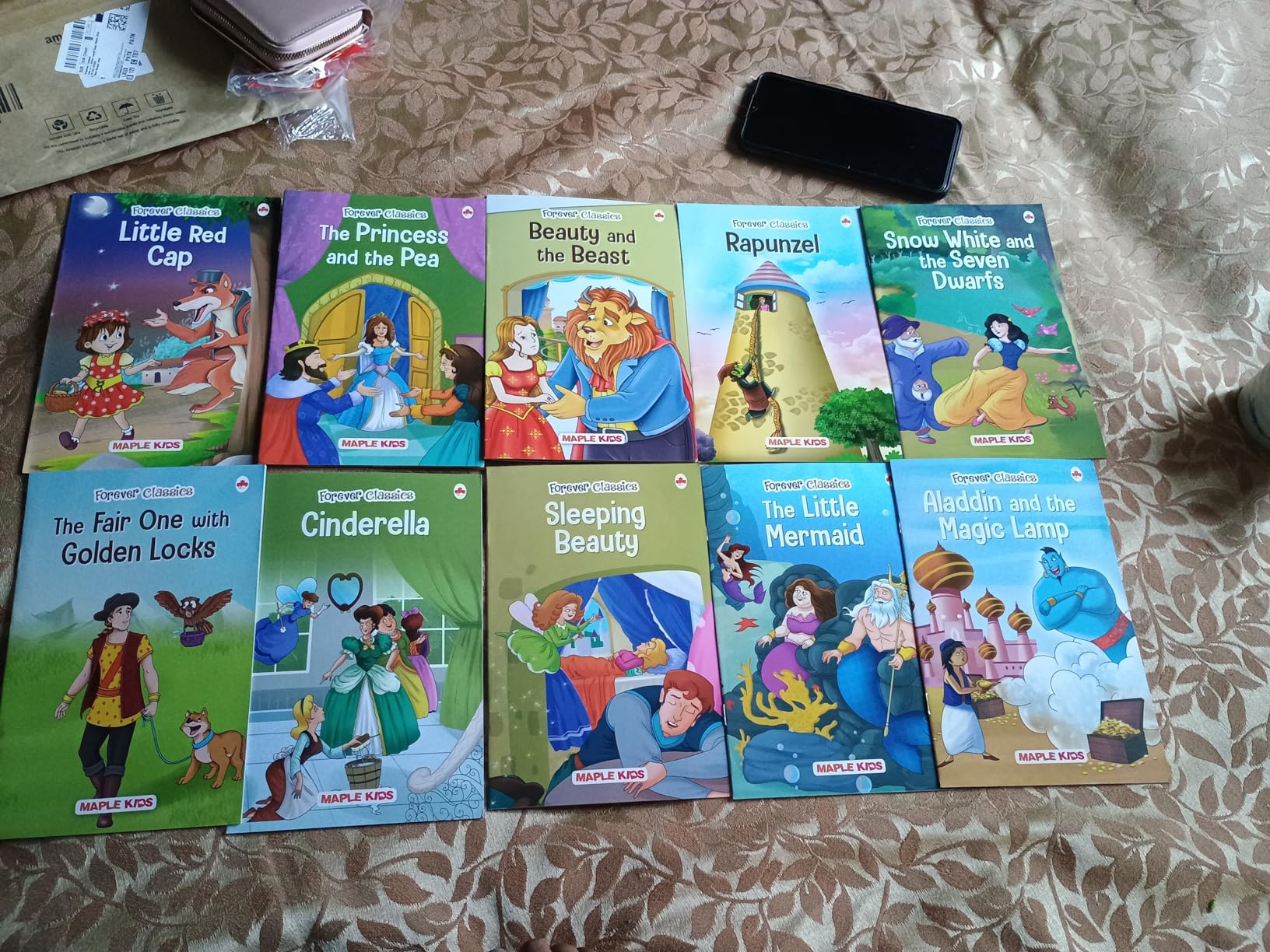 Fairy Tales (Set of 10 Story Books for Little Kids) (Illustrated ...