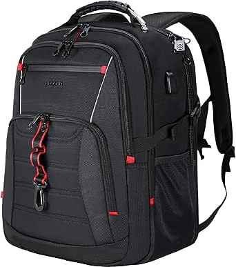 KROSER Travel Laptop Backpack 17.3-18.4 inch Computer Backpack : Amazon ...