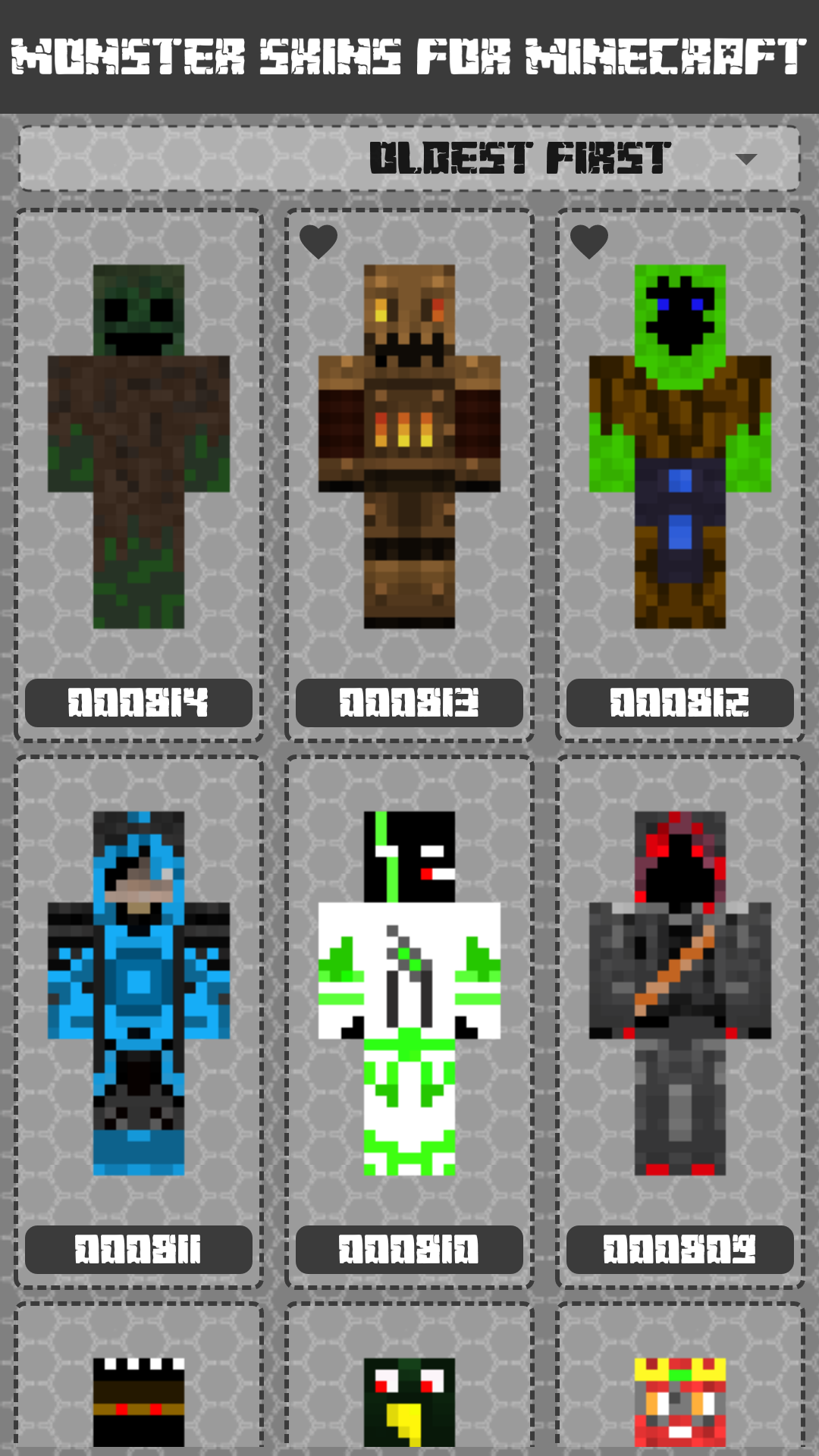 Monster Skins for Minecraft PE:www.amazon.com:Appstore for Android