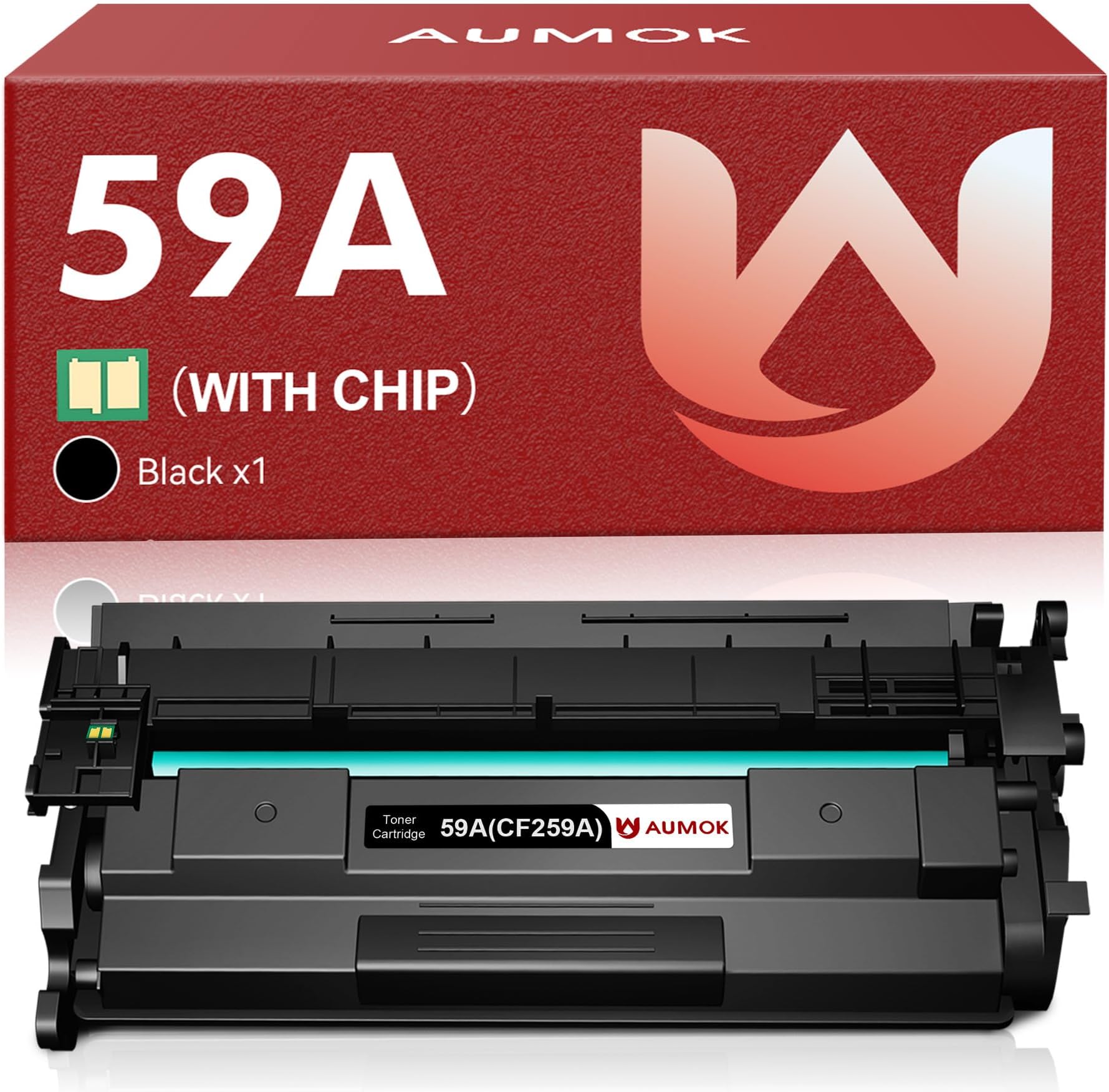 VIPGOOD 59A (Con Chip) Cartucce Toner Compatibile per HP 59A CF259A 59X ...