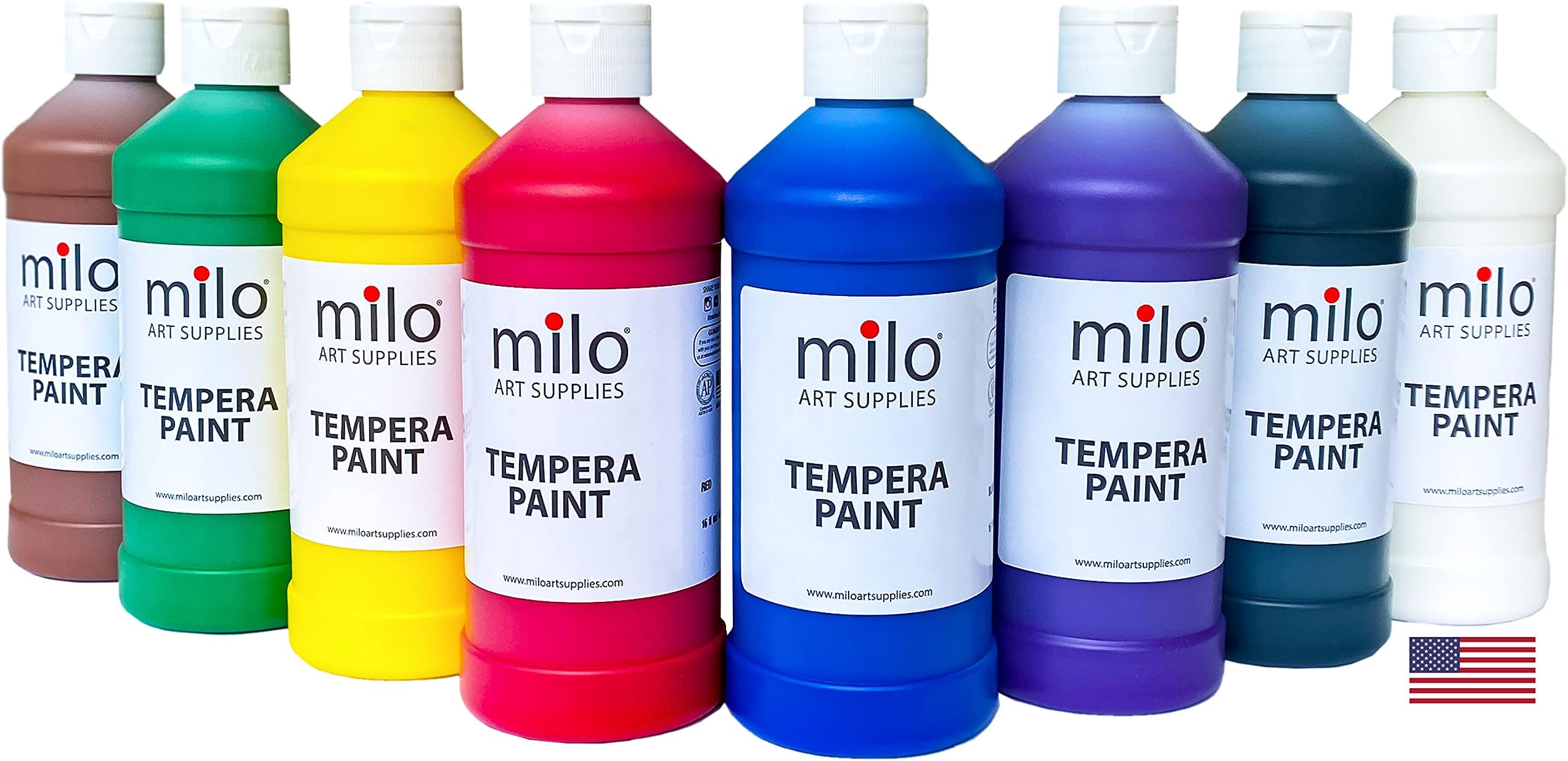 Amazon.com: School Smart Washable Tempera Paints for School and Arts ...