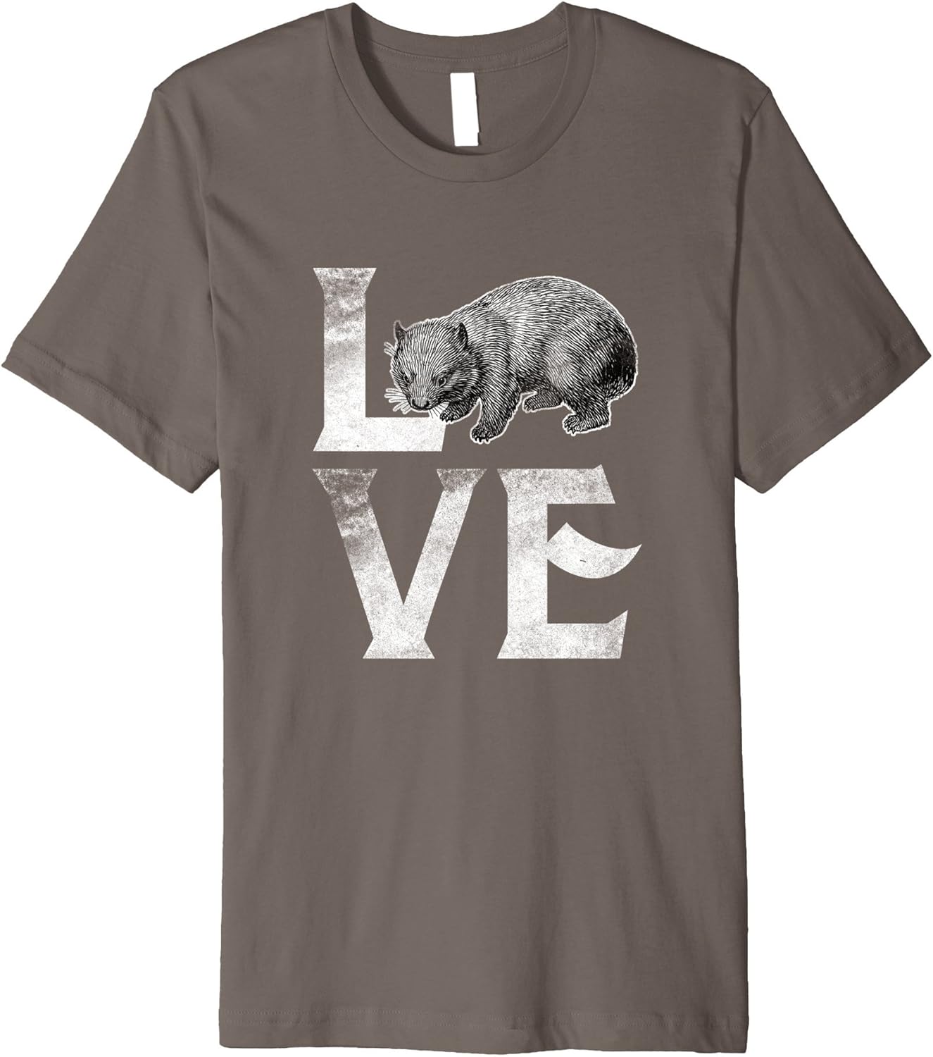 Amazon.com: Love Wombats Tee Shirt Spirit Animal Gift Wombat Lover ...