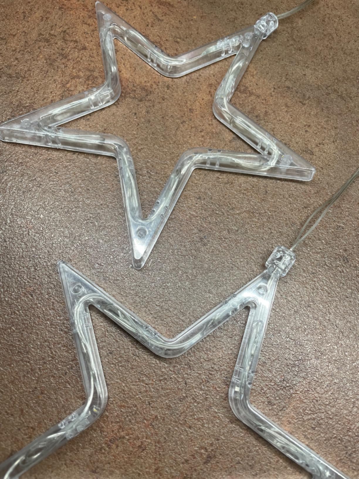 2 Stück LED Sterne Weihnachtsbeleuchtung Weihnachten Led Stern ...