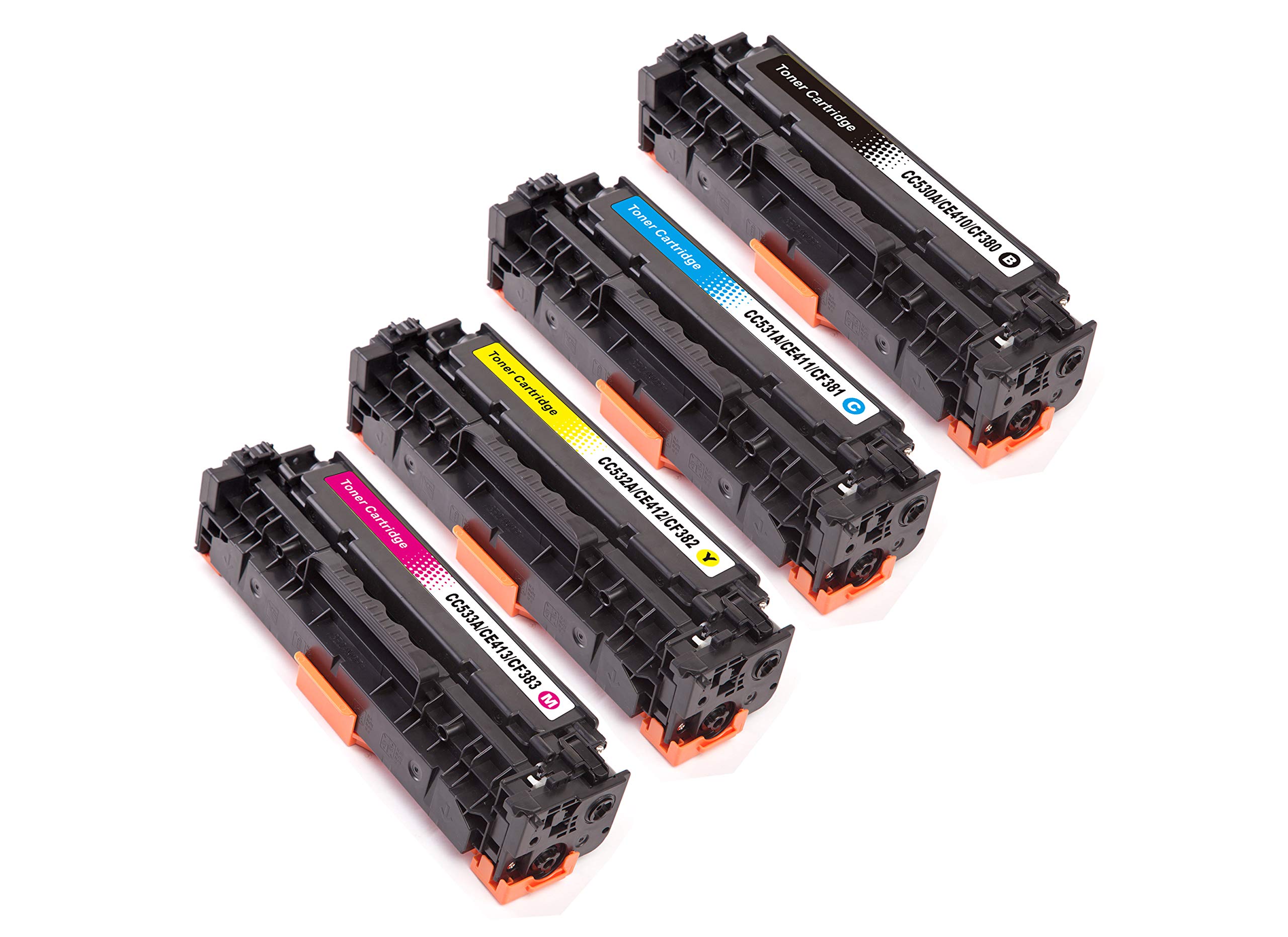 304a Cc530a Cc531a Cc532a Cc533a Toner Cartridge Compatible For Hp ...