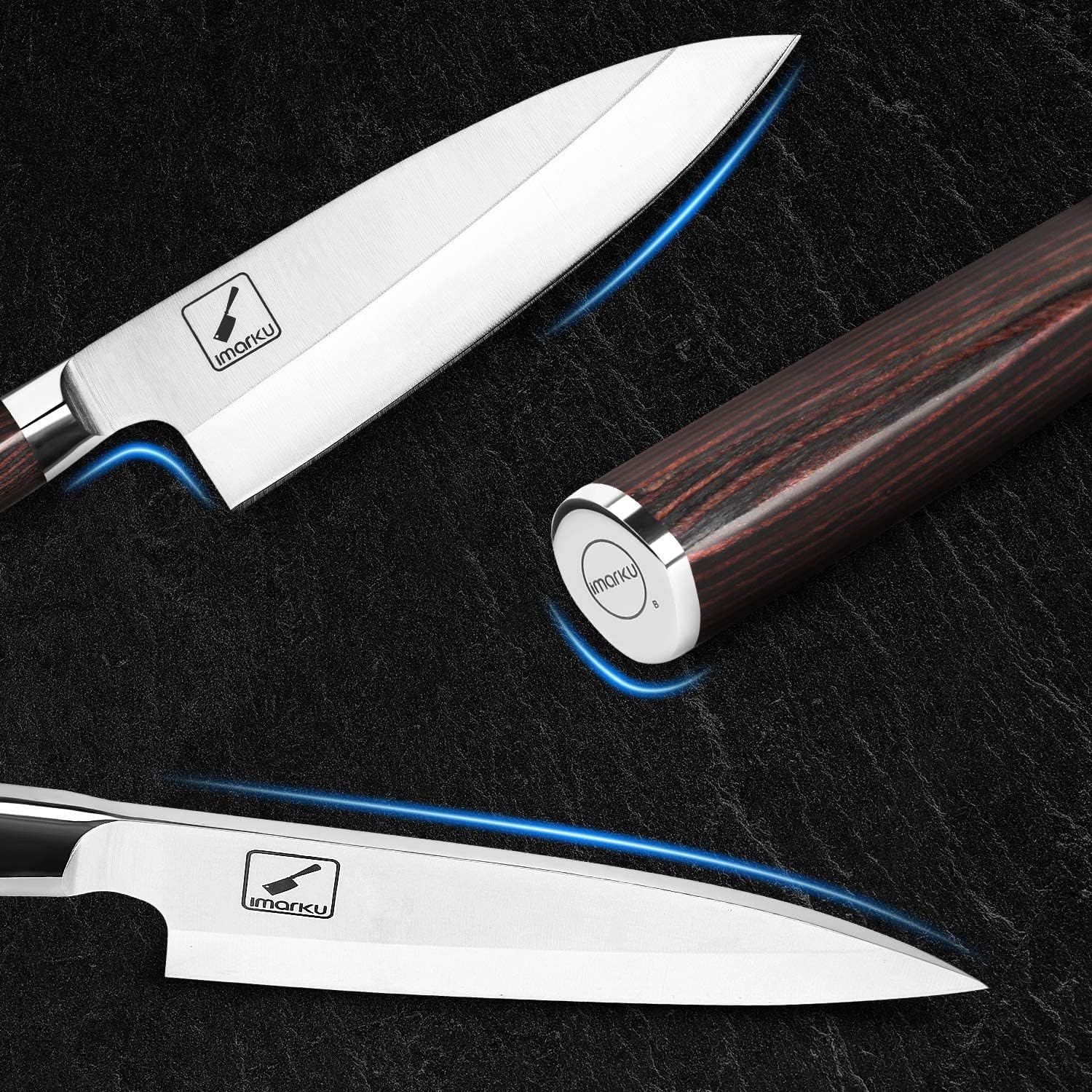 Snapklik.com : Imarku 7-inch Deba Knife,Ultra Sharp Sushi Knife ...