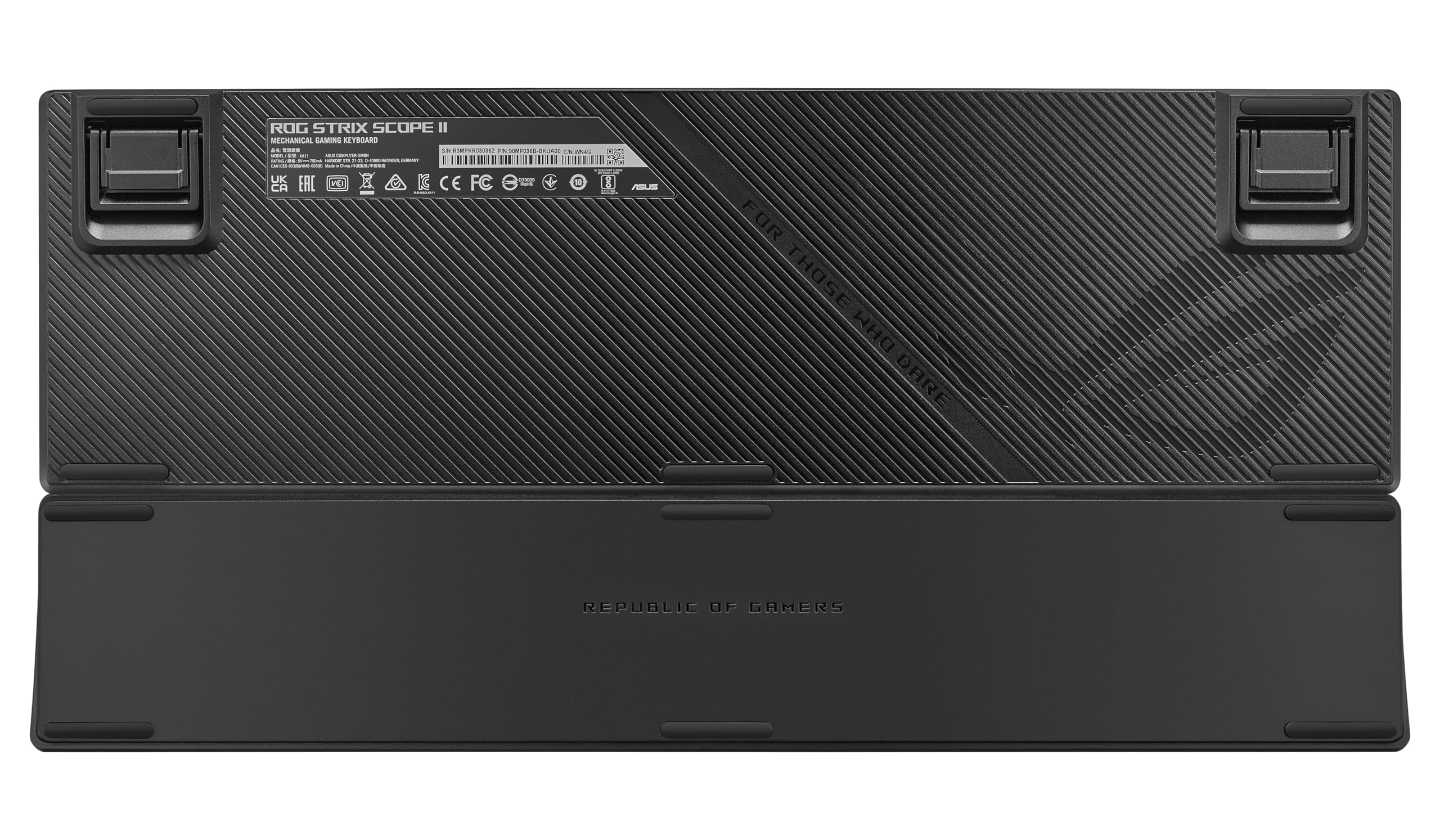 Snapklik.com : ROG XA11 ROG Strix Scope II/NXSW/CA/PBT Gaming Keyboard