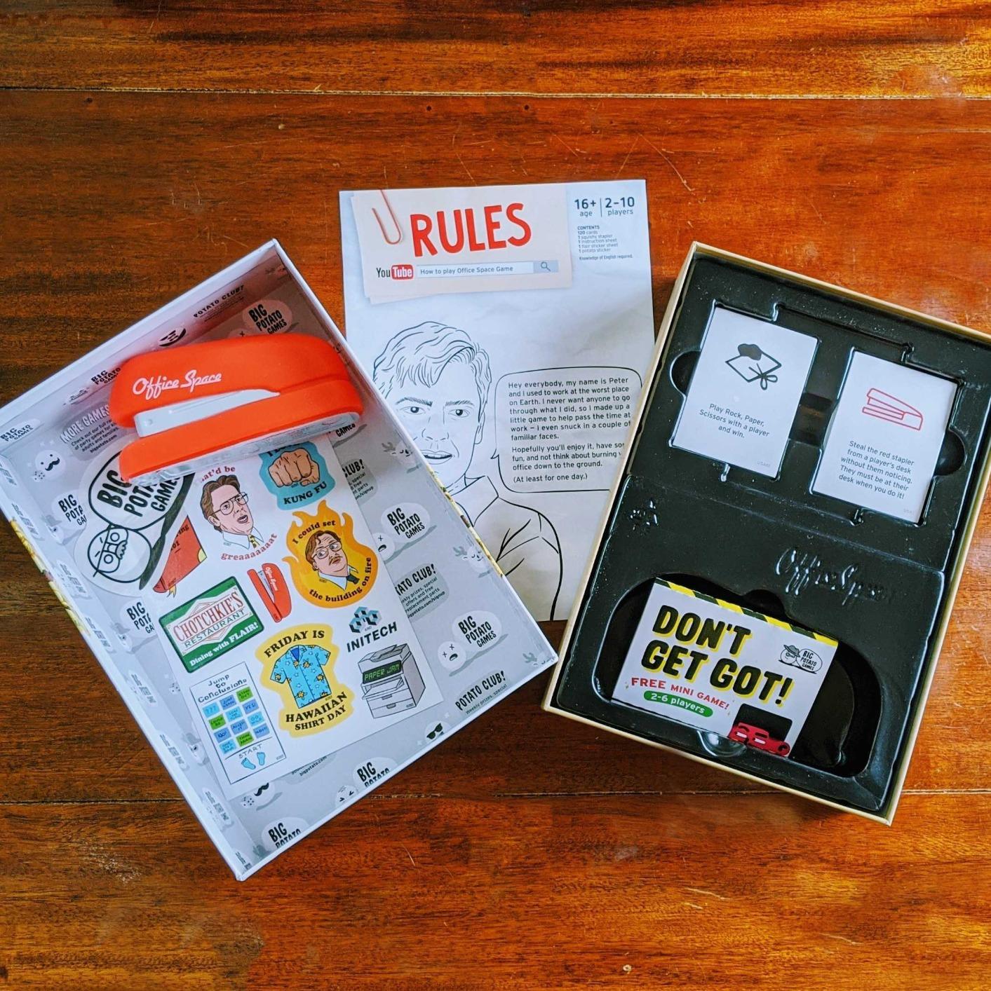 Amazon.com: SPIN MASTER GAMES Office Space, an Adult Party Game to Play ...