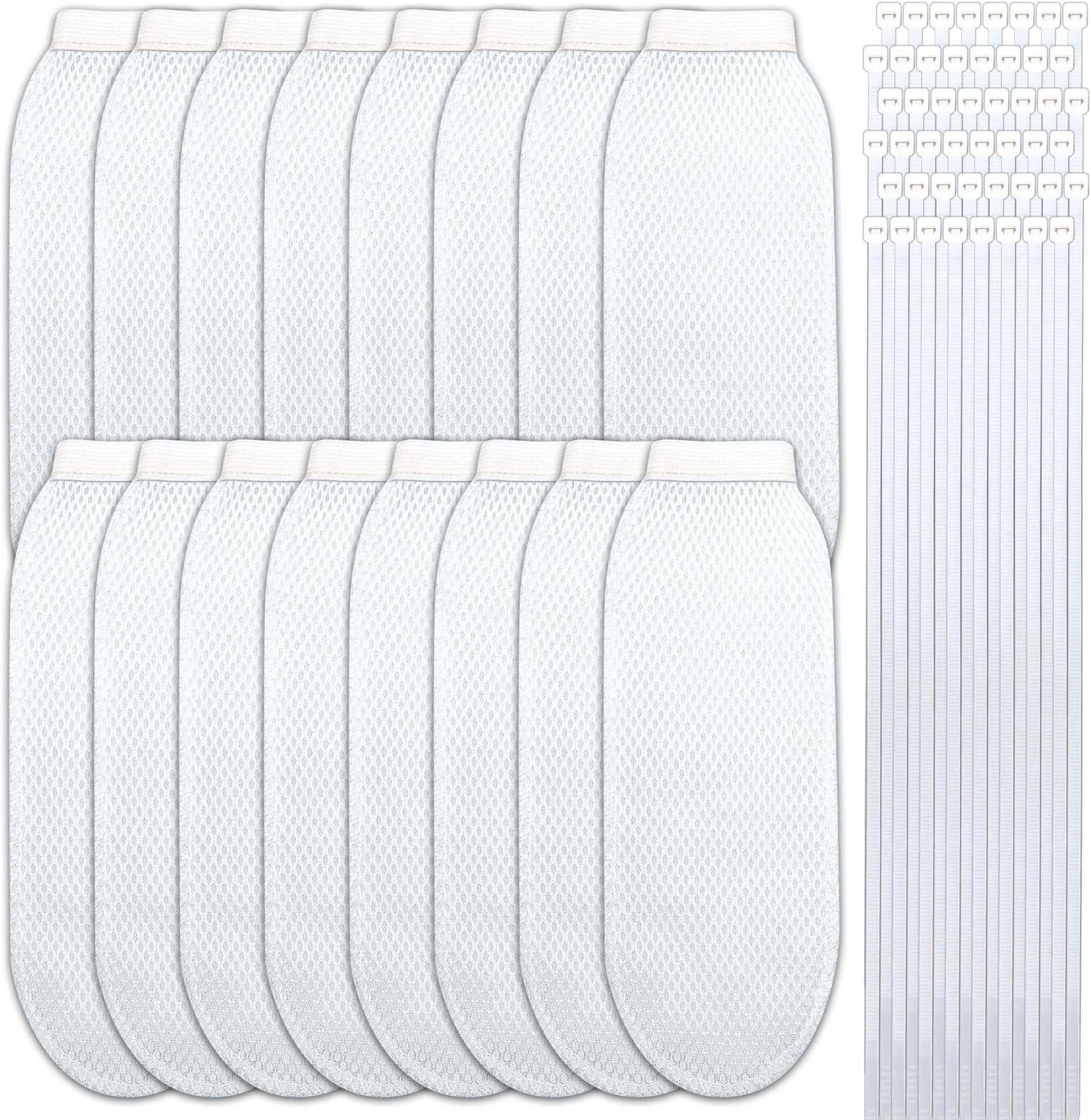 Amazon.com: 64 Pieces Washing Machine Lint Traps and Cable Ties Set 16 ...