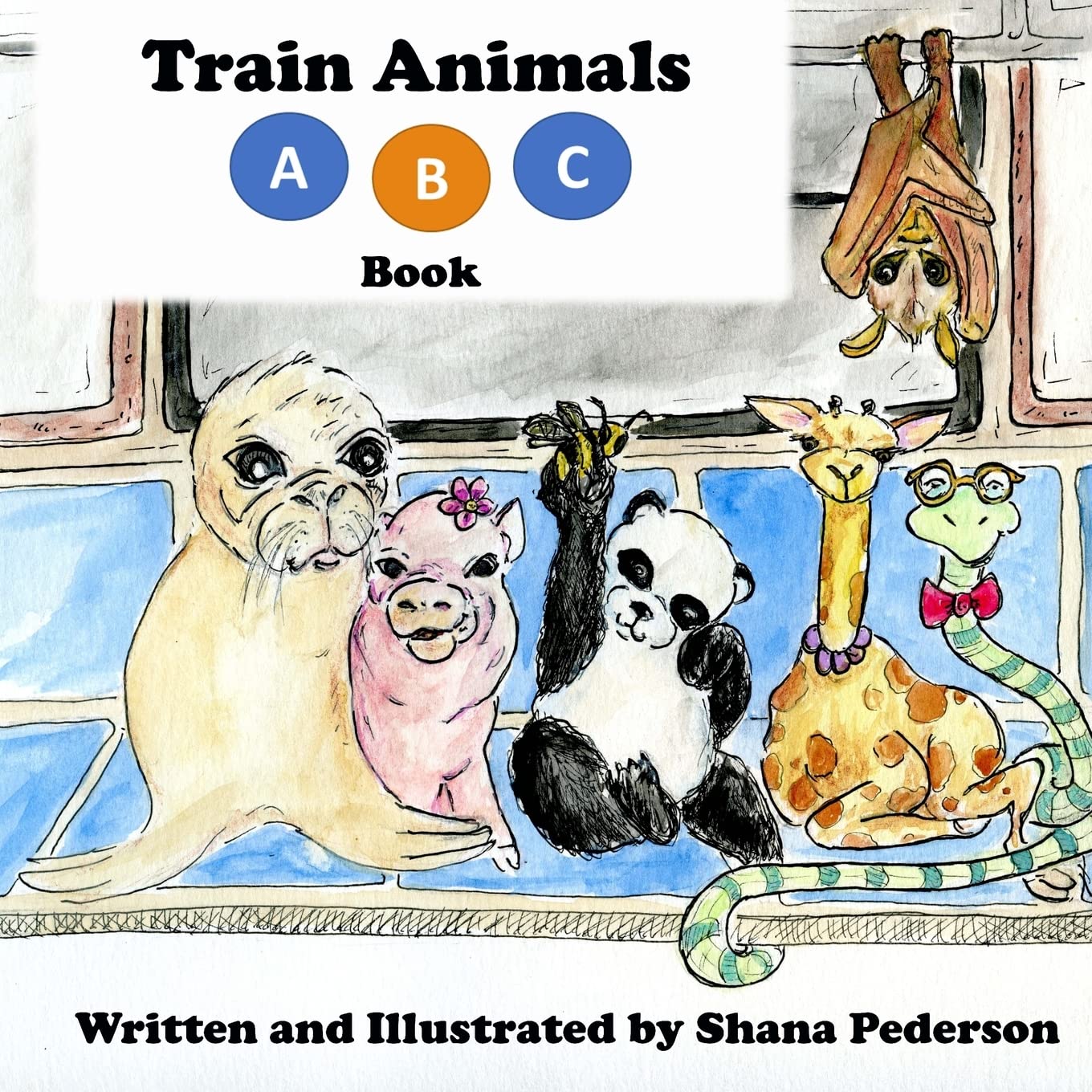 Train-Animals: A Subway Alphabet Book: Pederson, Shana: 9781981582303 ...