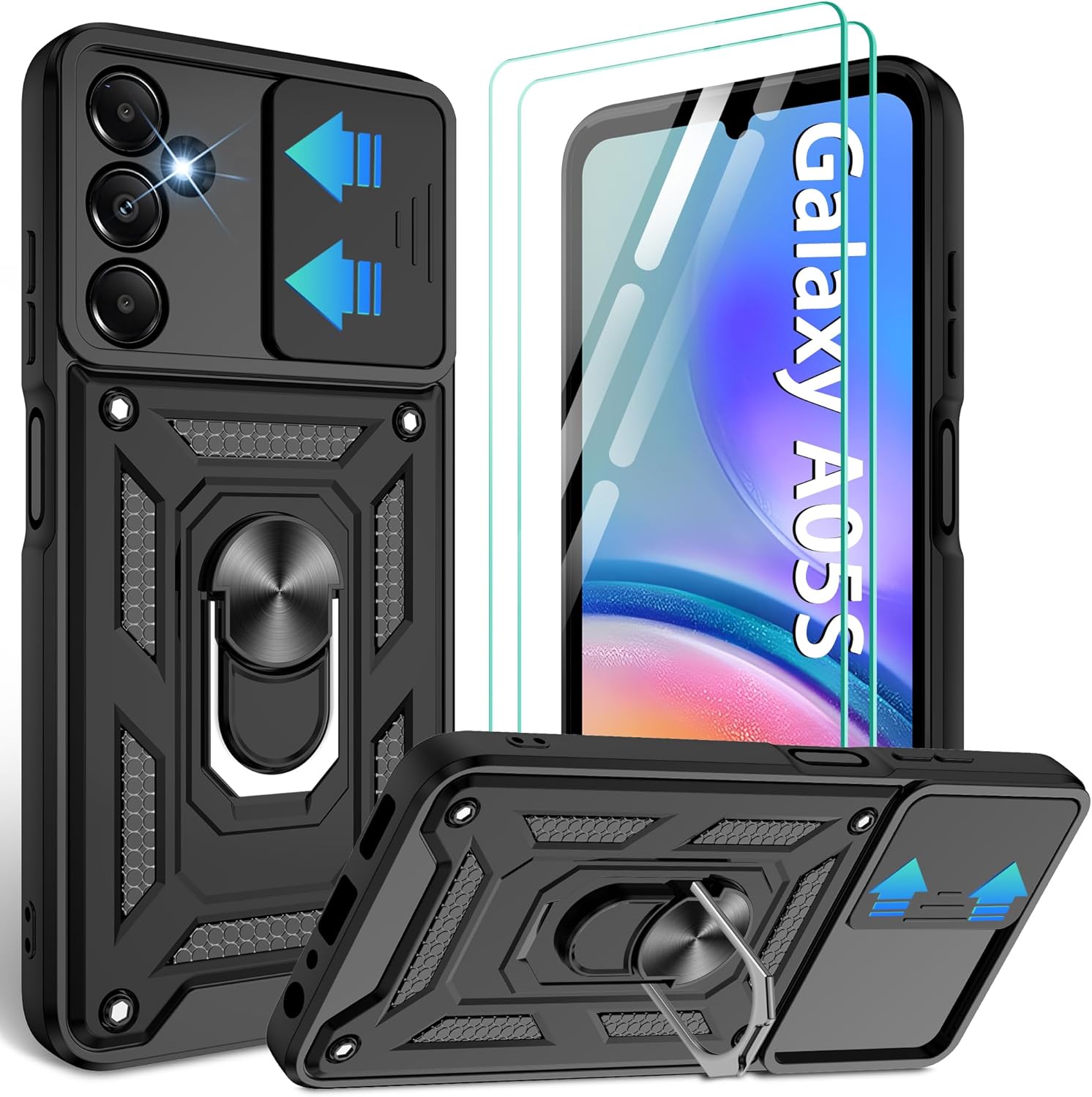 Amazon.com: Gritup for Samsung Galaxy A05s-4G Case with Screen ...