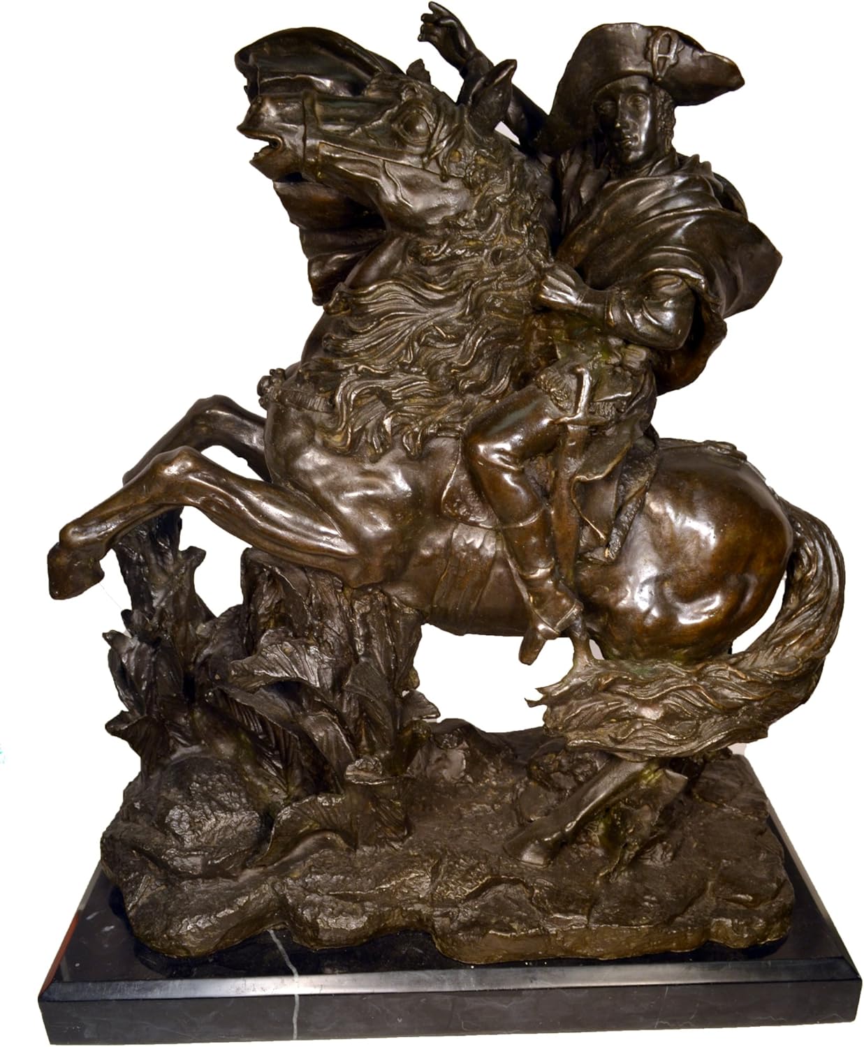 Amazon.com: Large Napoleon Mounted on Horse : Home & Kitchen